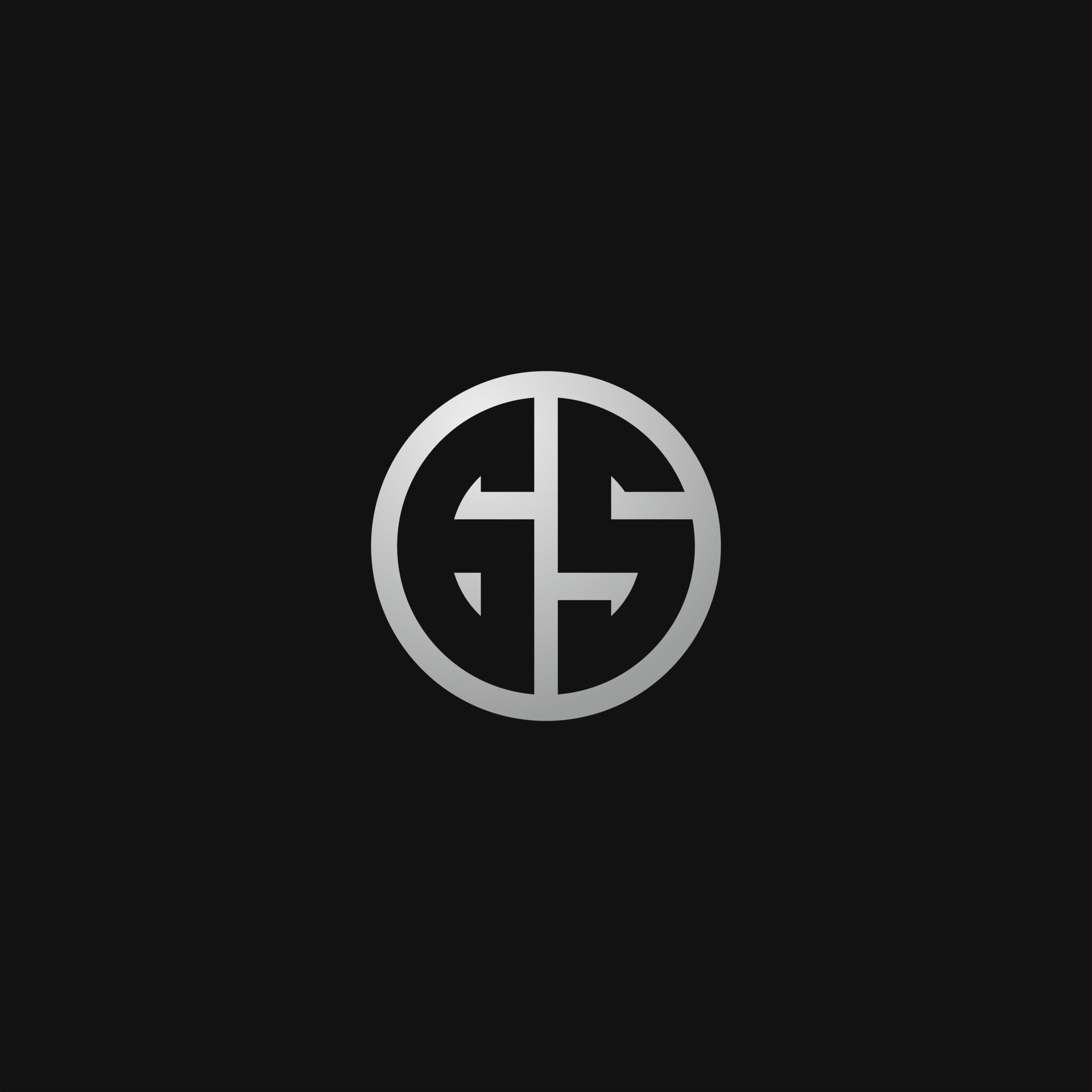 Gs Logo Monogram Modern Design Template 2820458 Vector Art At Vecteezy