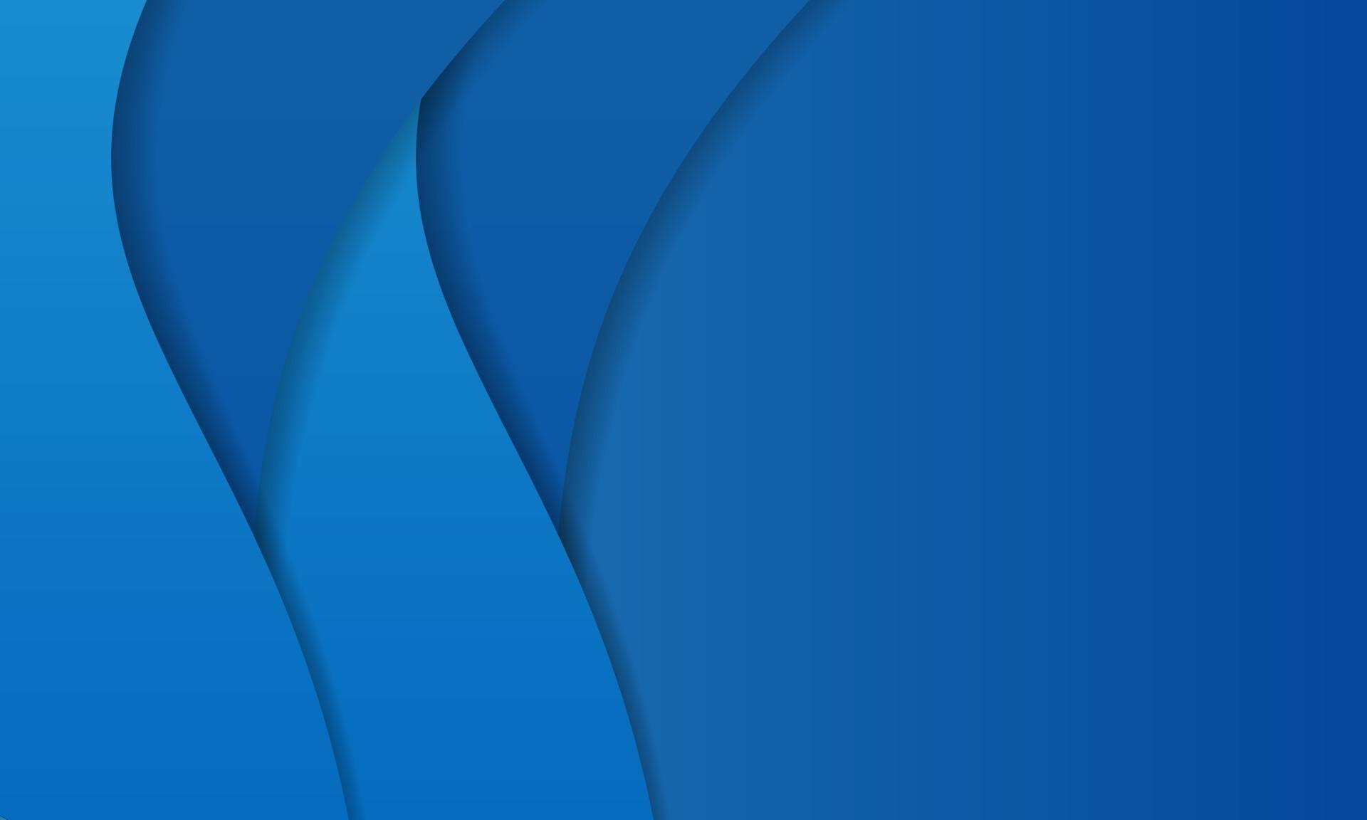 Modern Curved Layered Blue Business Background 2828108 Vector Art at ...