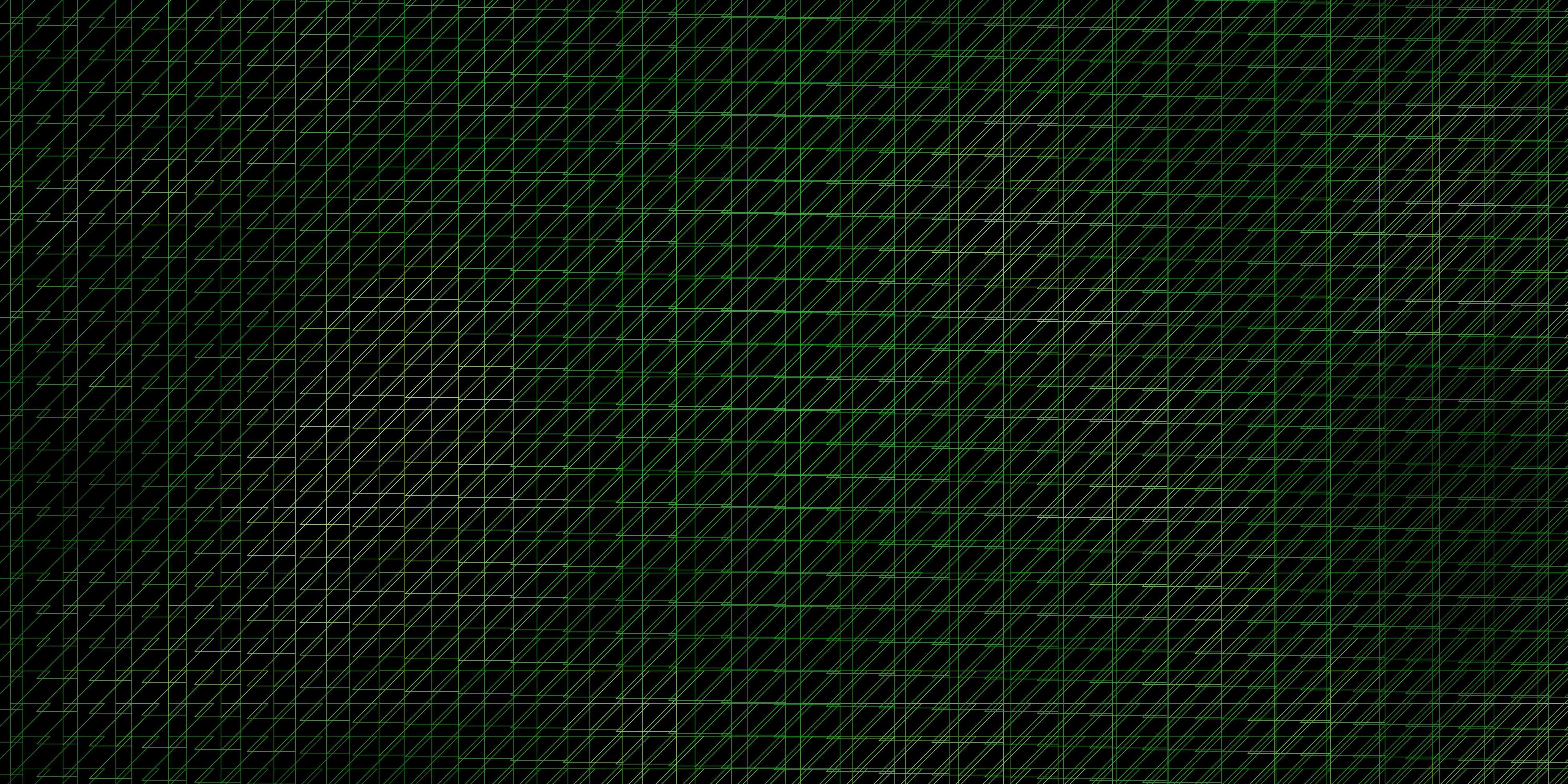 Dark Green Vector Backdrop With Lines Gradient Abstract Design In Simple Style With Sharp Lines