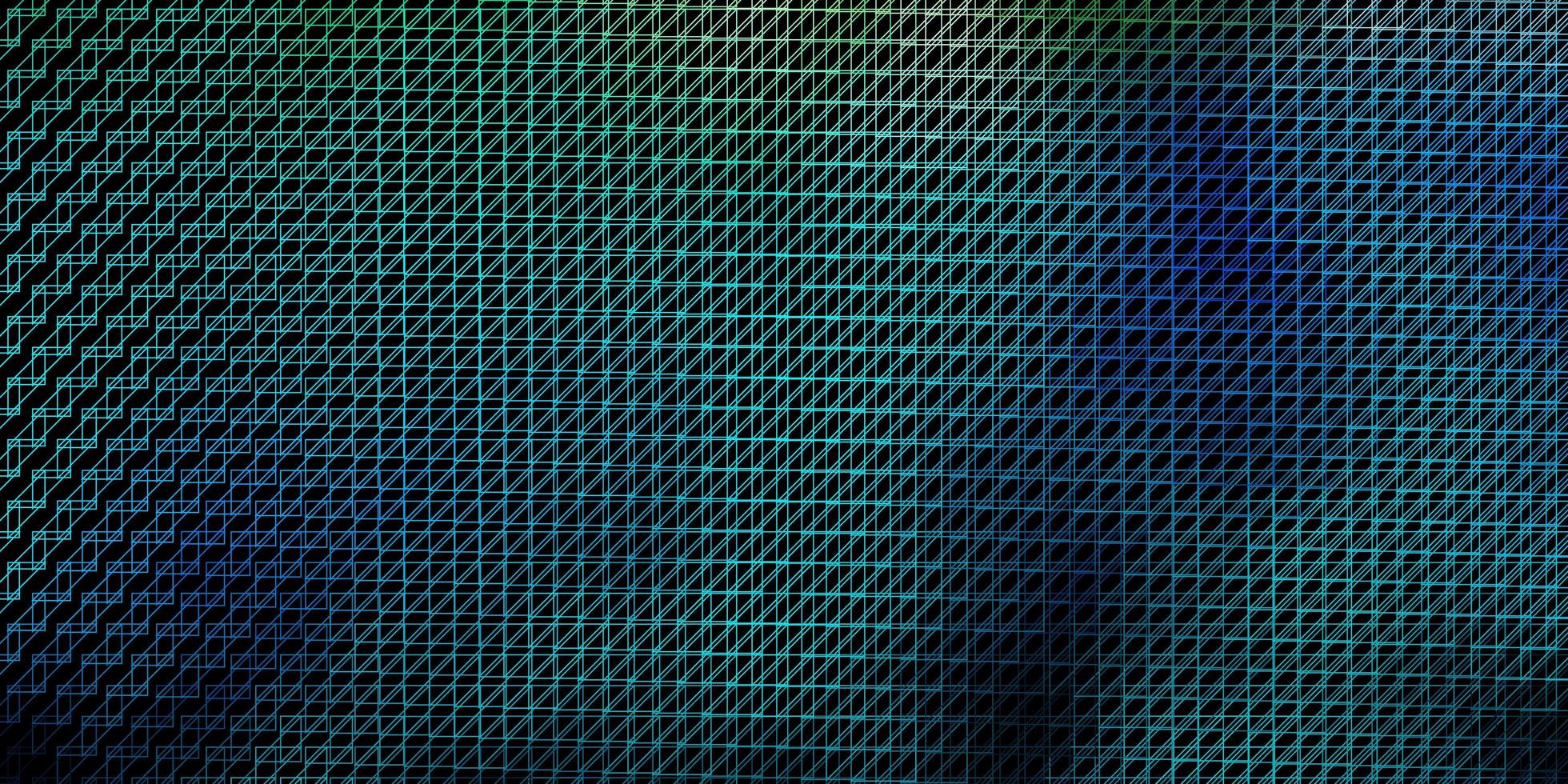 Dark Blue Green Vector Layout With Lines Repeated Lines On Abstract Background With Gradient