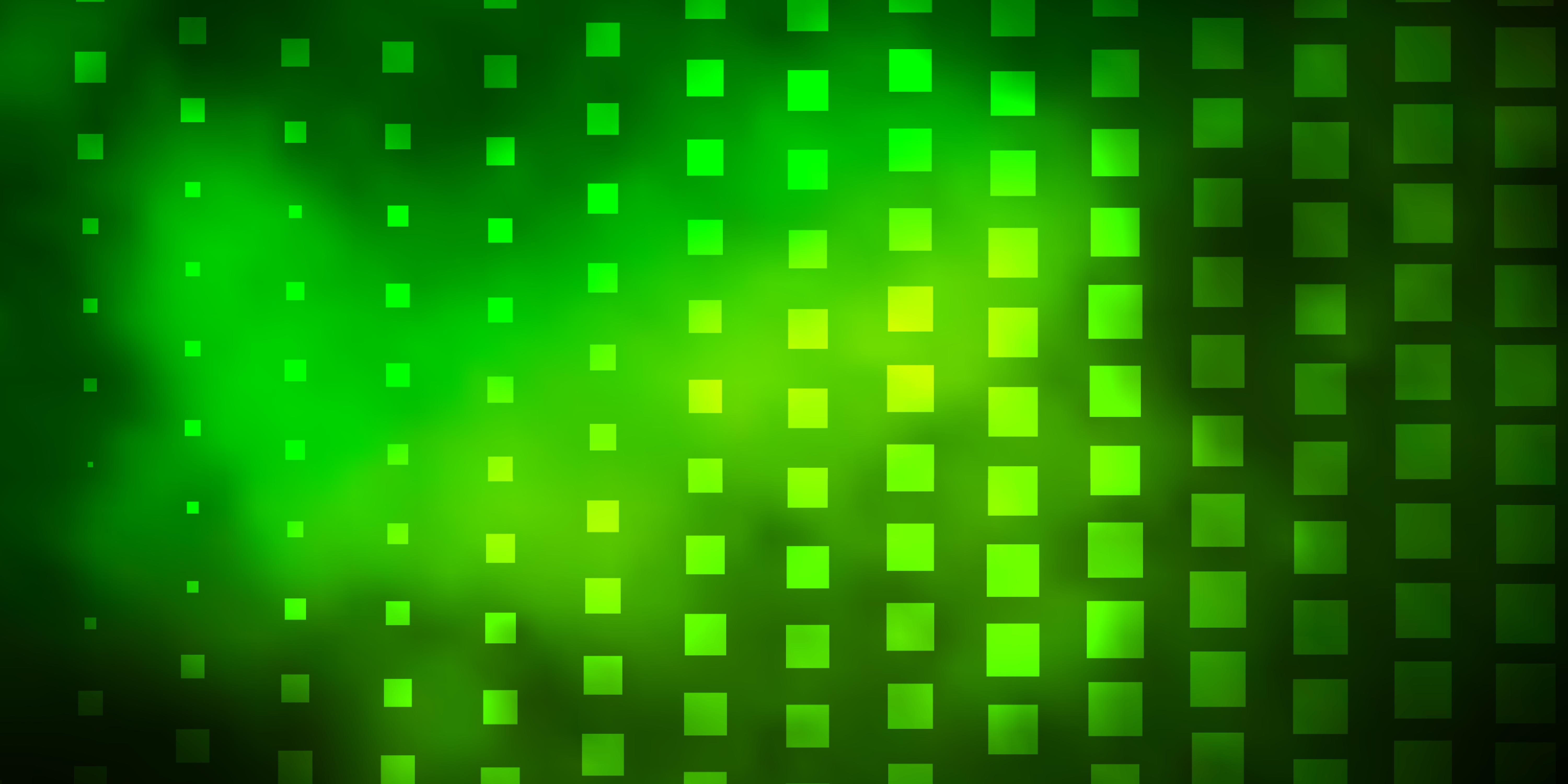 Dark Green Vector Pattern In Square Style Abstract Gradient Illustration With Colorful