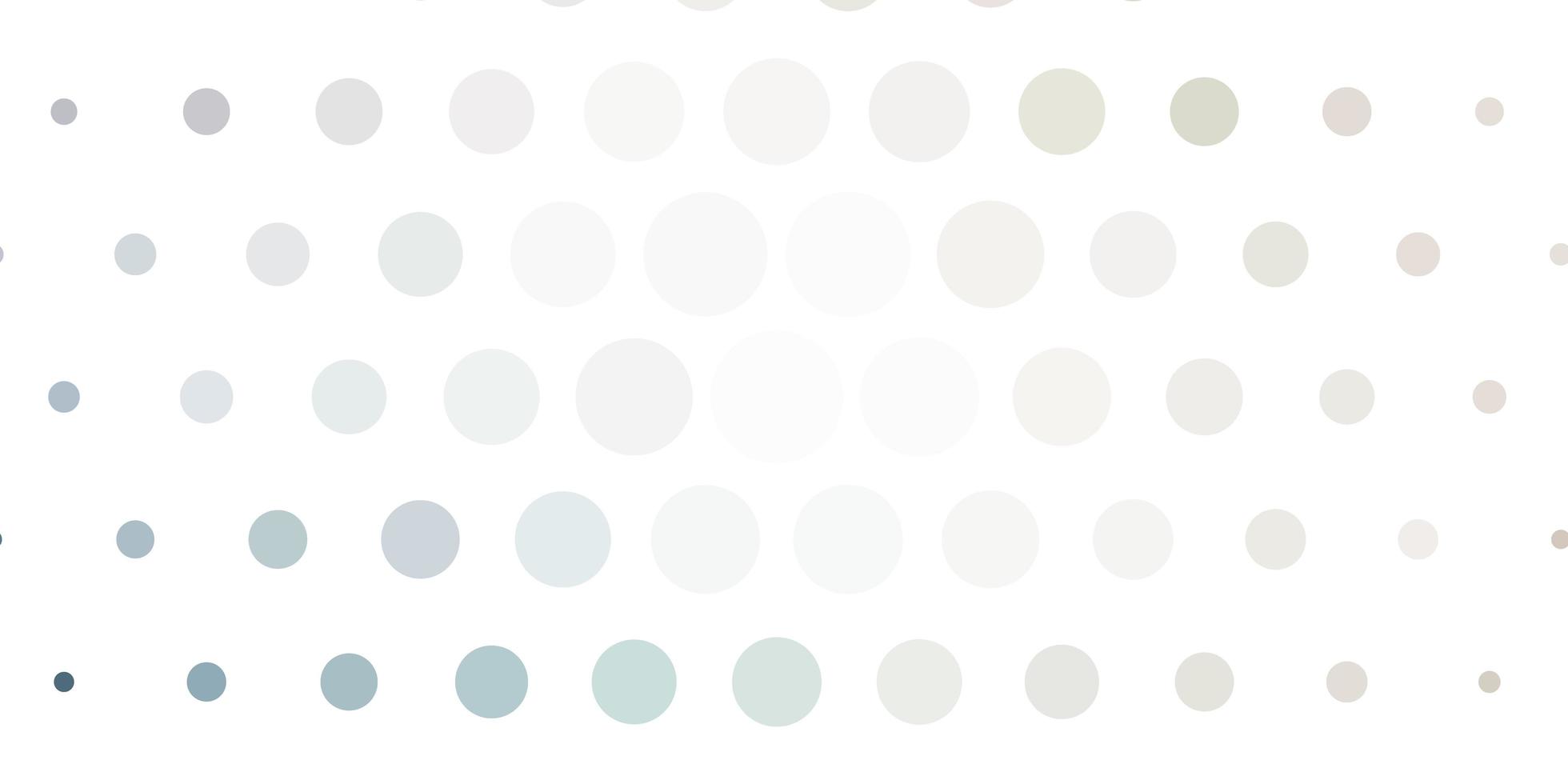 Light Gray Vector Texture With Disks Abstract Colorful Disks On Simple Gradient Background New