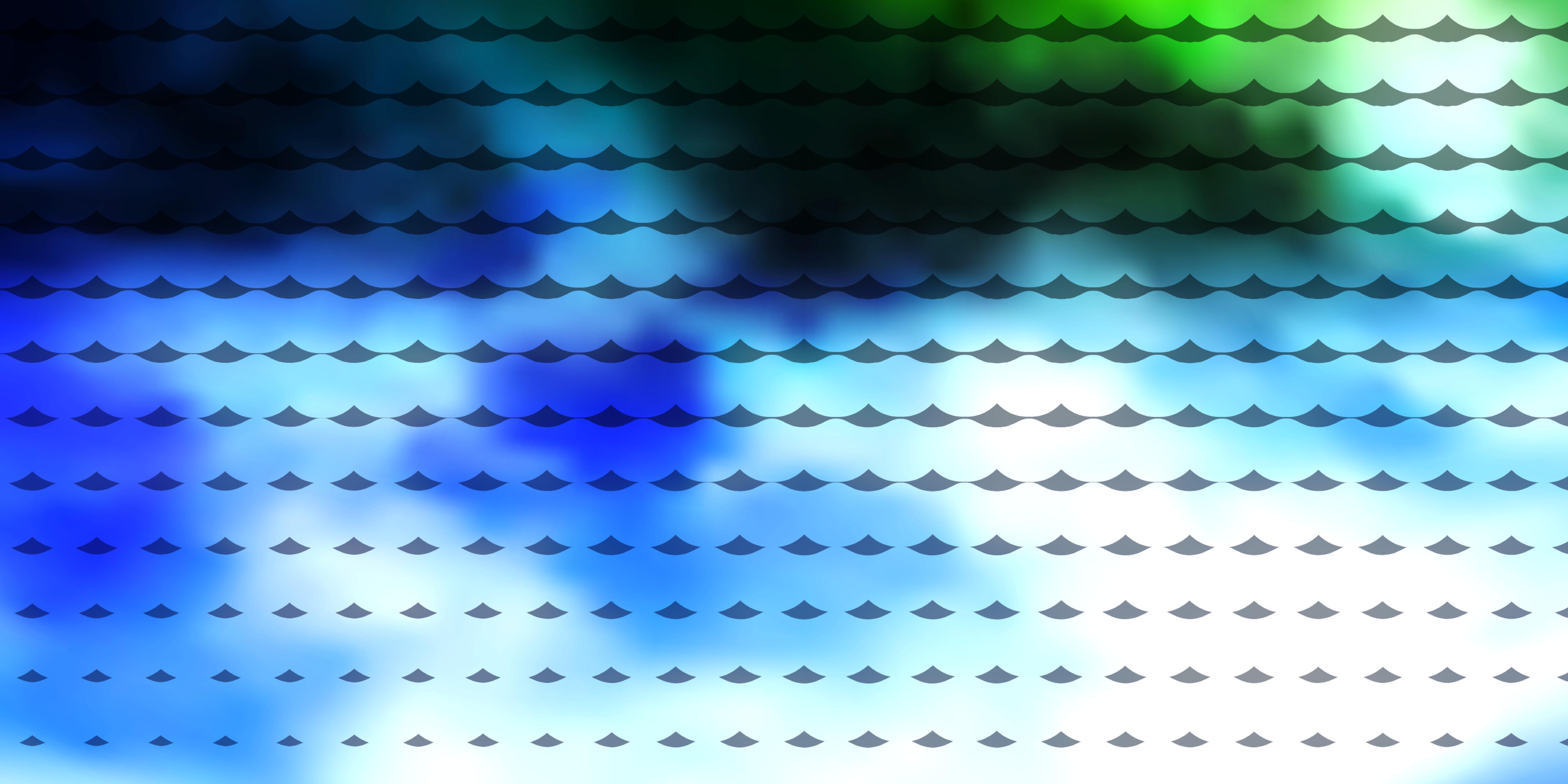 Light Blue Green Vector Backdrop With Circles Abstract Colorful Disks On Simple Gradient