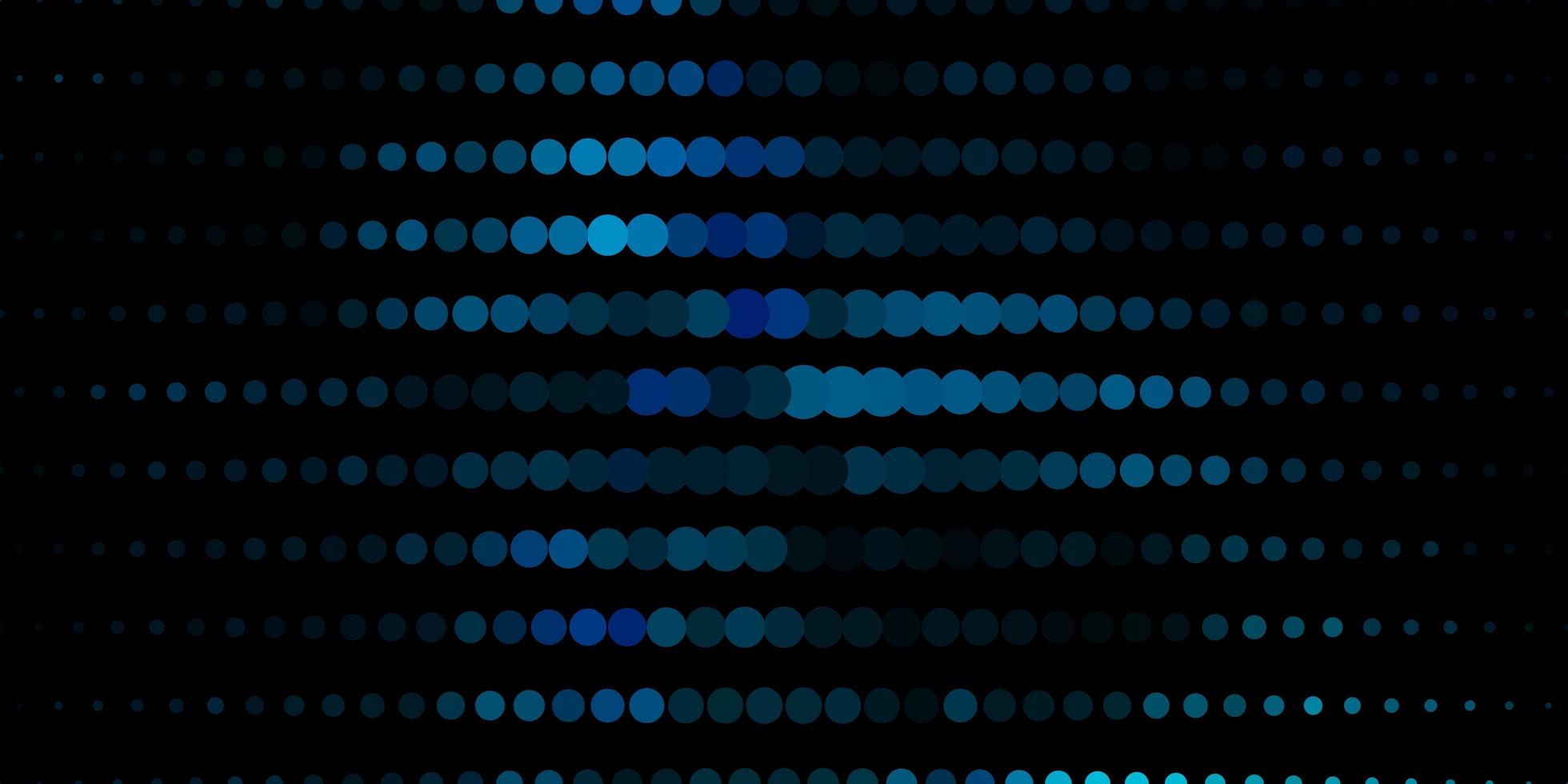 Dark Blue Green Vector Pattern With Circles Abstract Colorful Disks On Simple Gradient