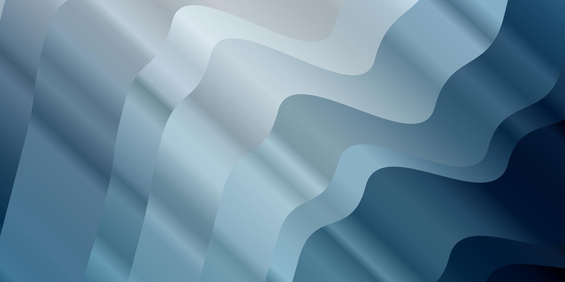 Light Blue Vector Backdrop With Curves Abstract Gradient Illustration With Wry Lines Pattern