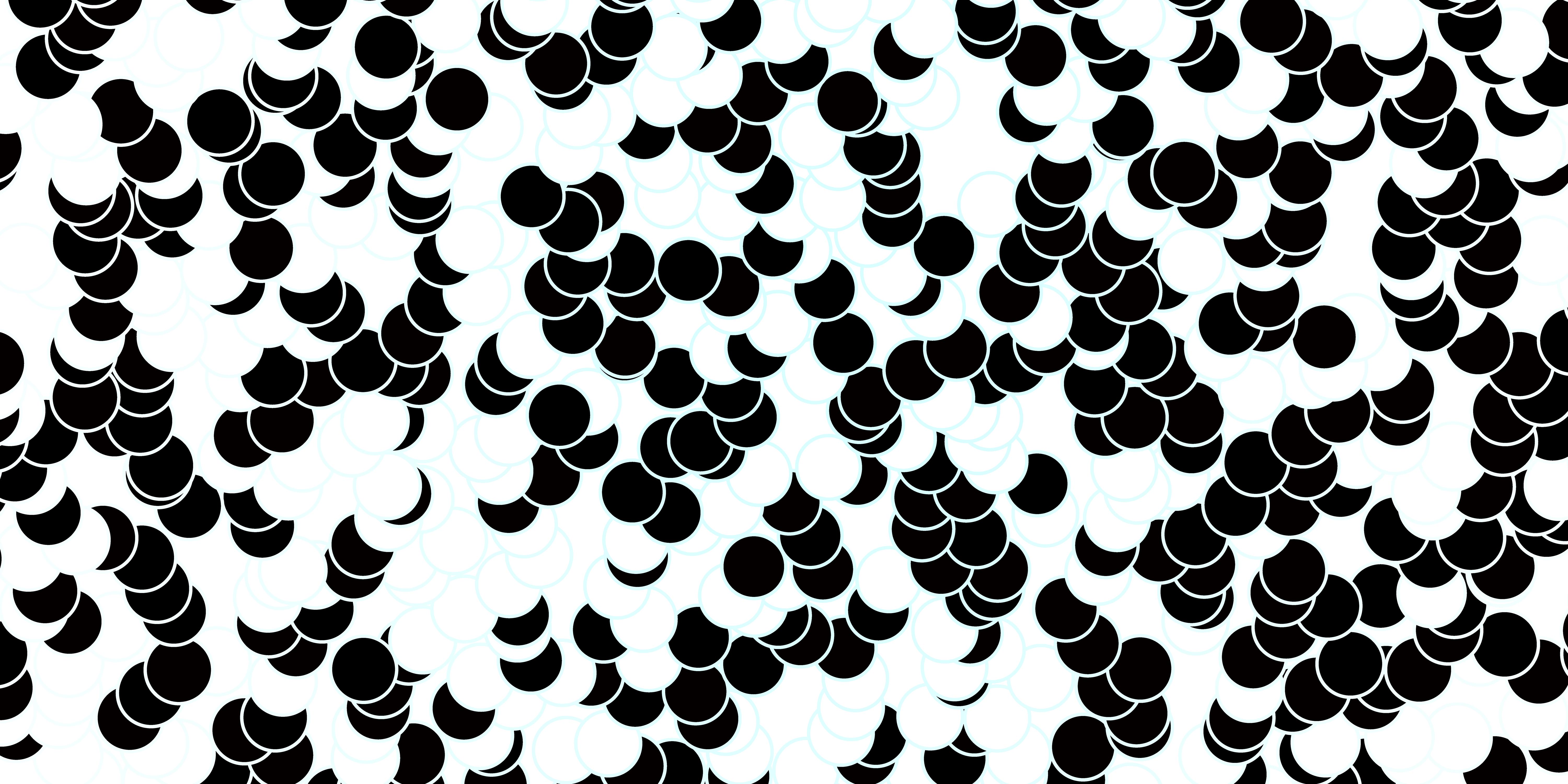 Dark Blue Vector Template With Circles Abstract Colorful Disks On Simple Gradient Background