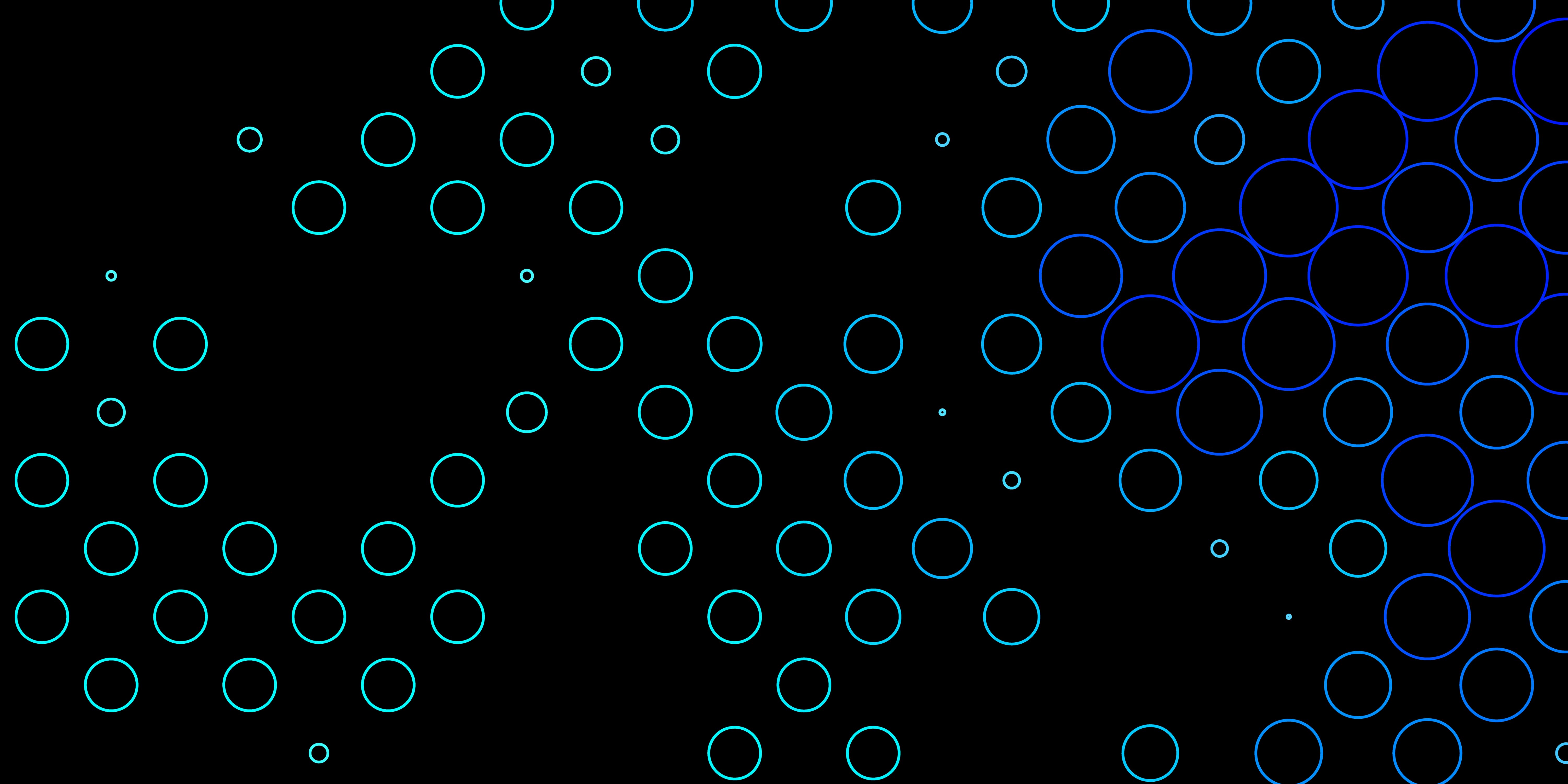 Dark Blue Vector Template With Circles Abstract Colorful Disks On Simple Gradient Background