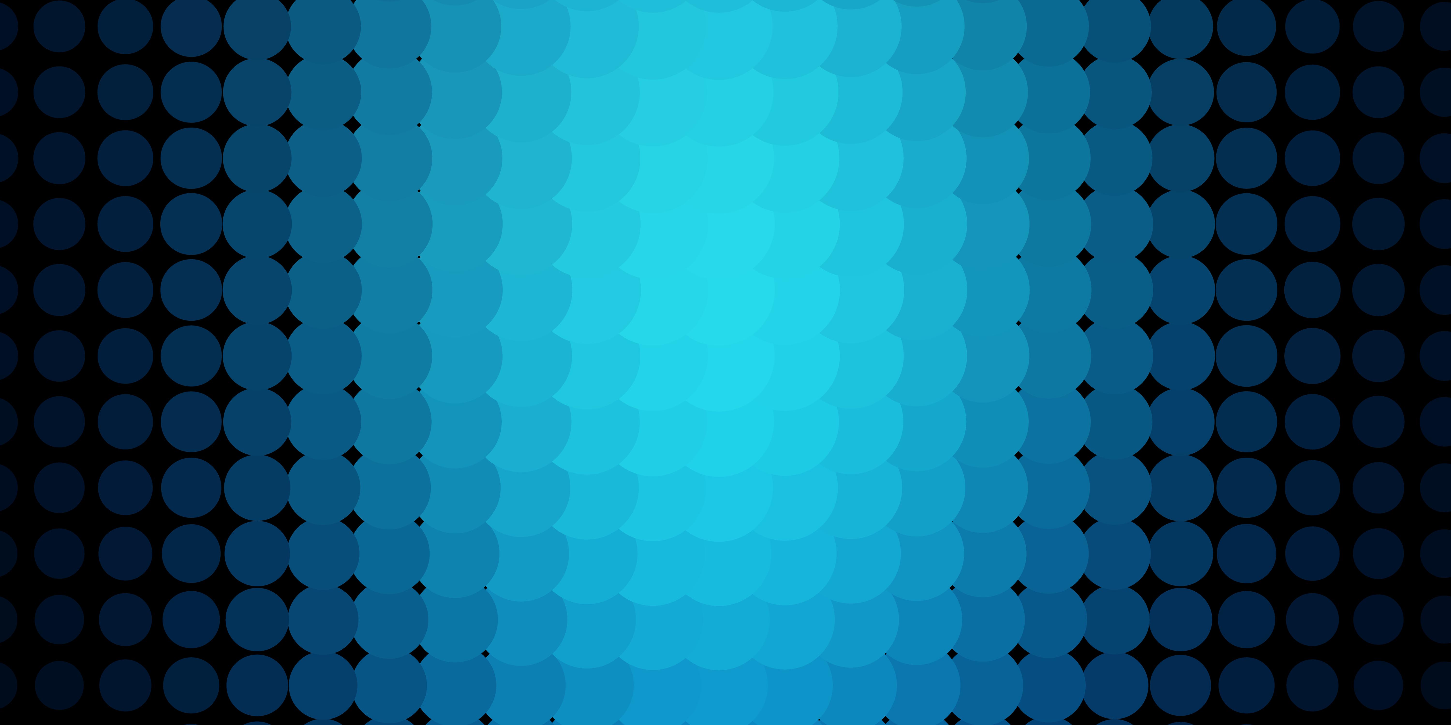 Light Blue Vector Pattern With Circles Abstract Colorful Disks On Simple Gradient Background