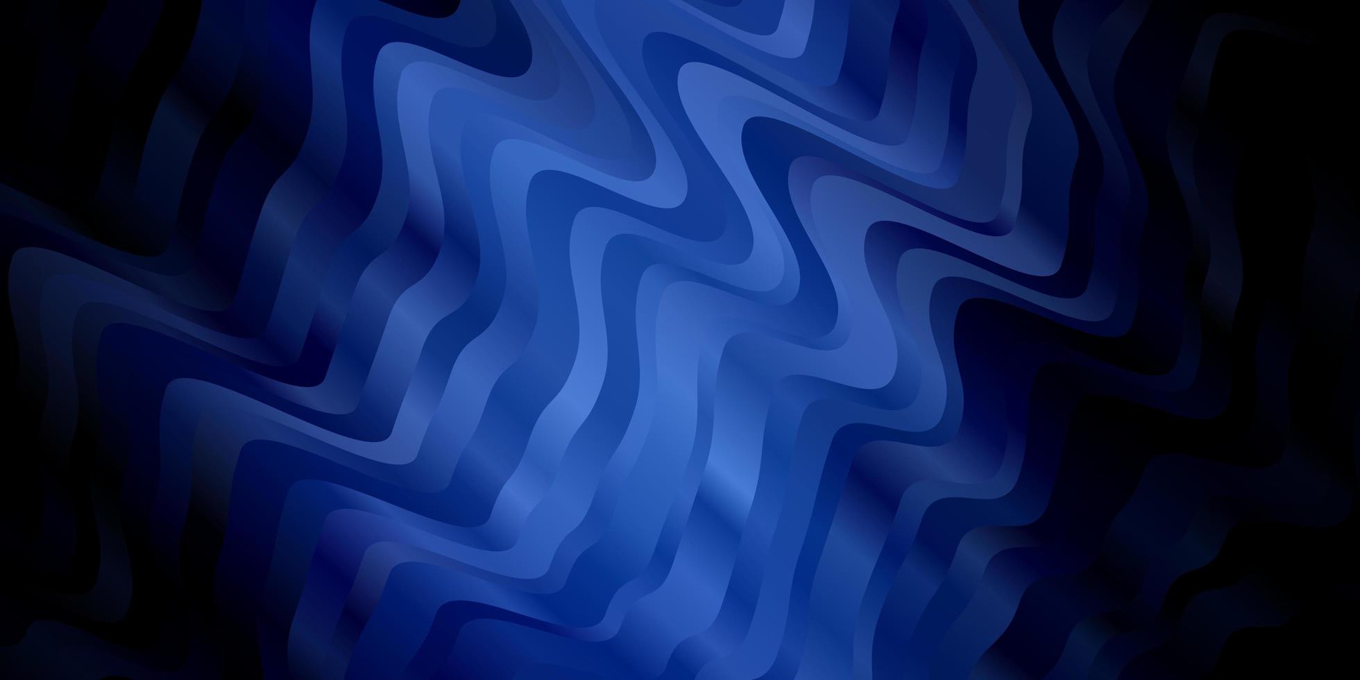 Light Blue Vector Pattern With Curved Lines Abstract Gradient Illustration With Wry Lines