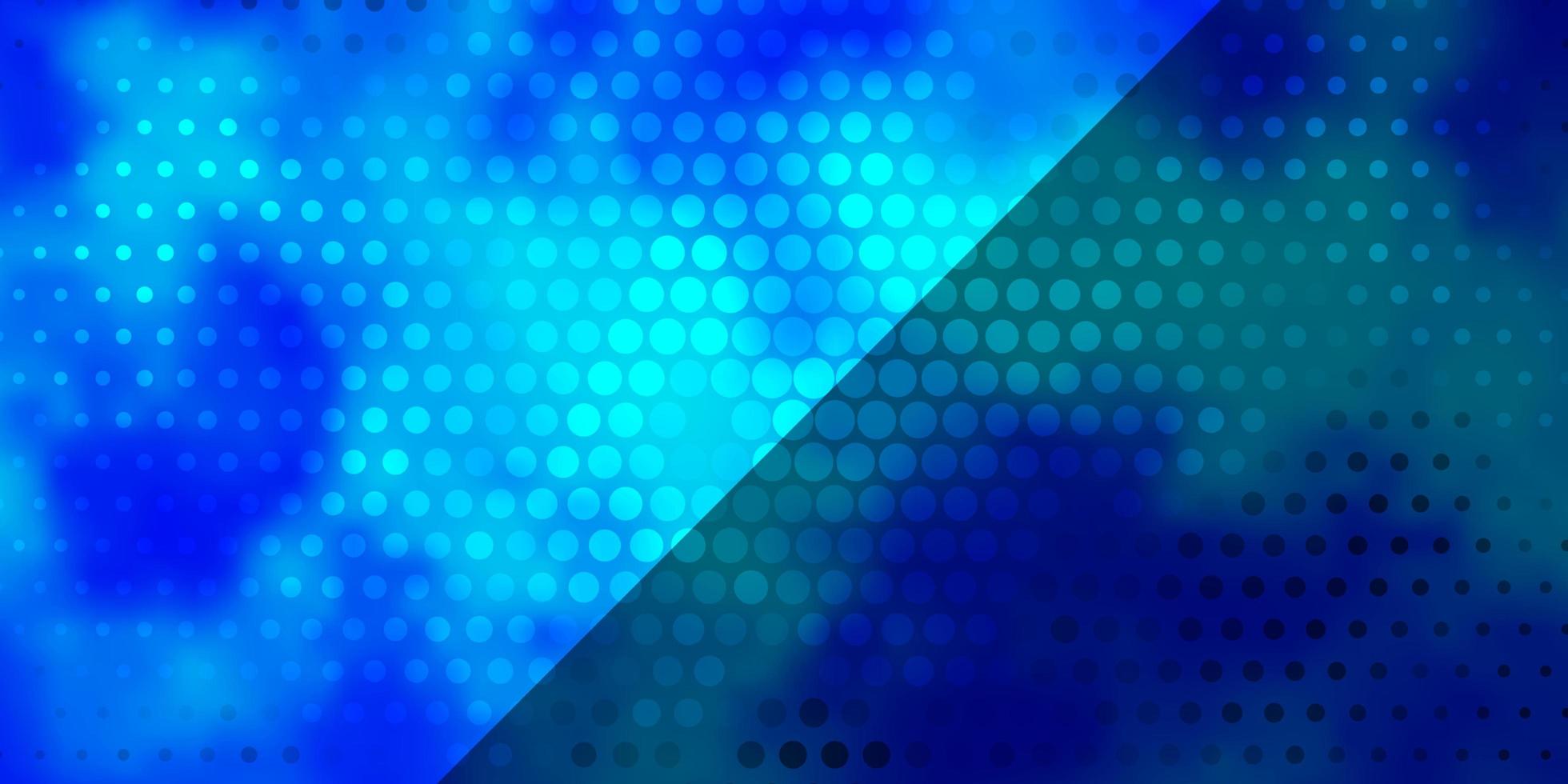 Light Blue Vector Texture With Circles Abstract Colorful Disks On Simple Gradient Background