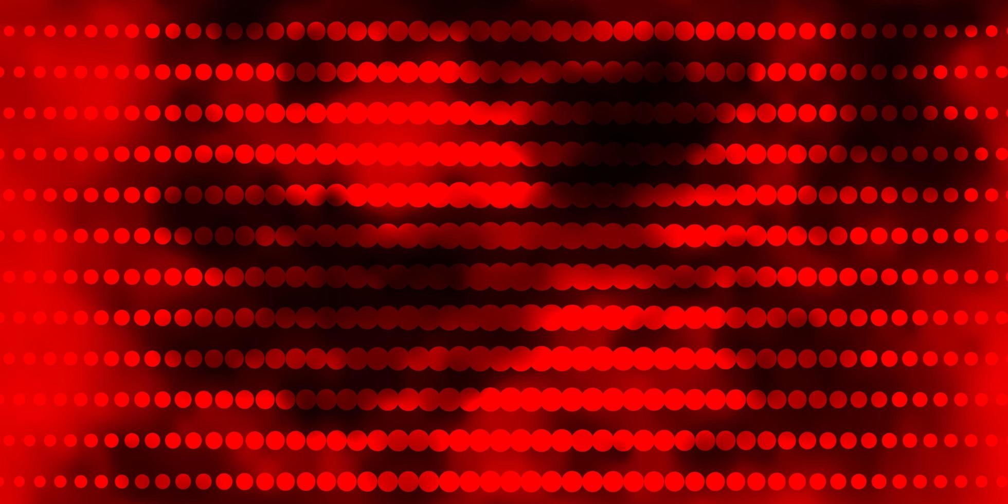 Dark Red Vector Backdrop With Circles Abstract Colorful Disks On Simple Gradient Background