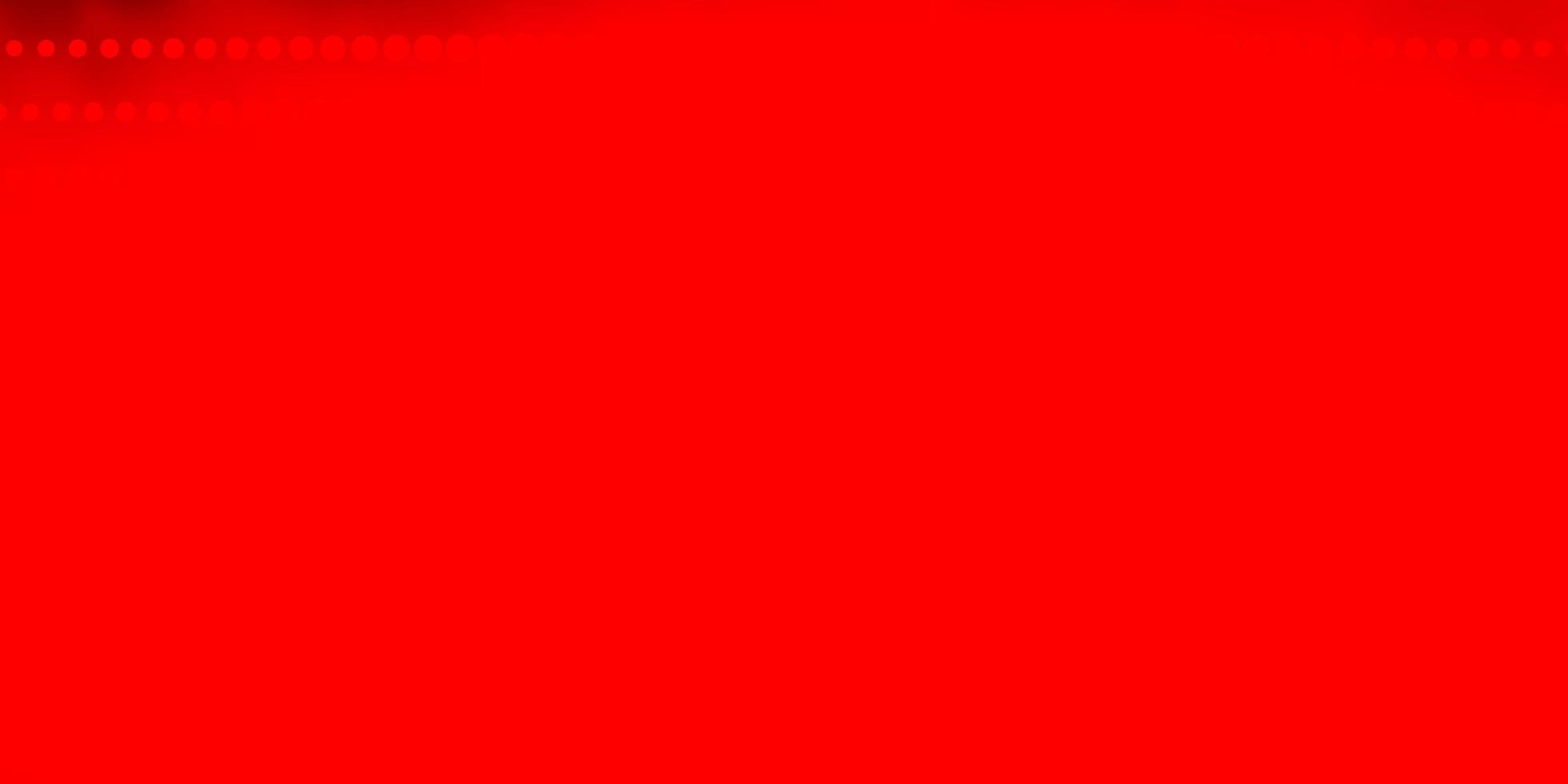 Light Red Vector Pattern With Circles Abstract Colorful Disks On