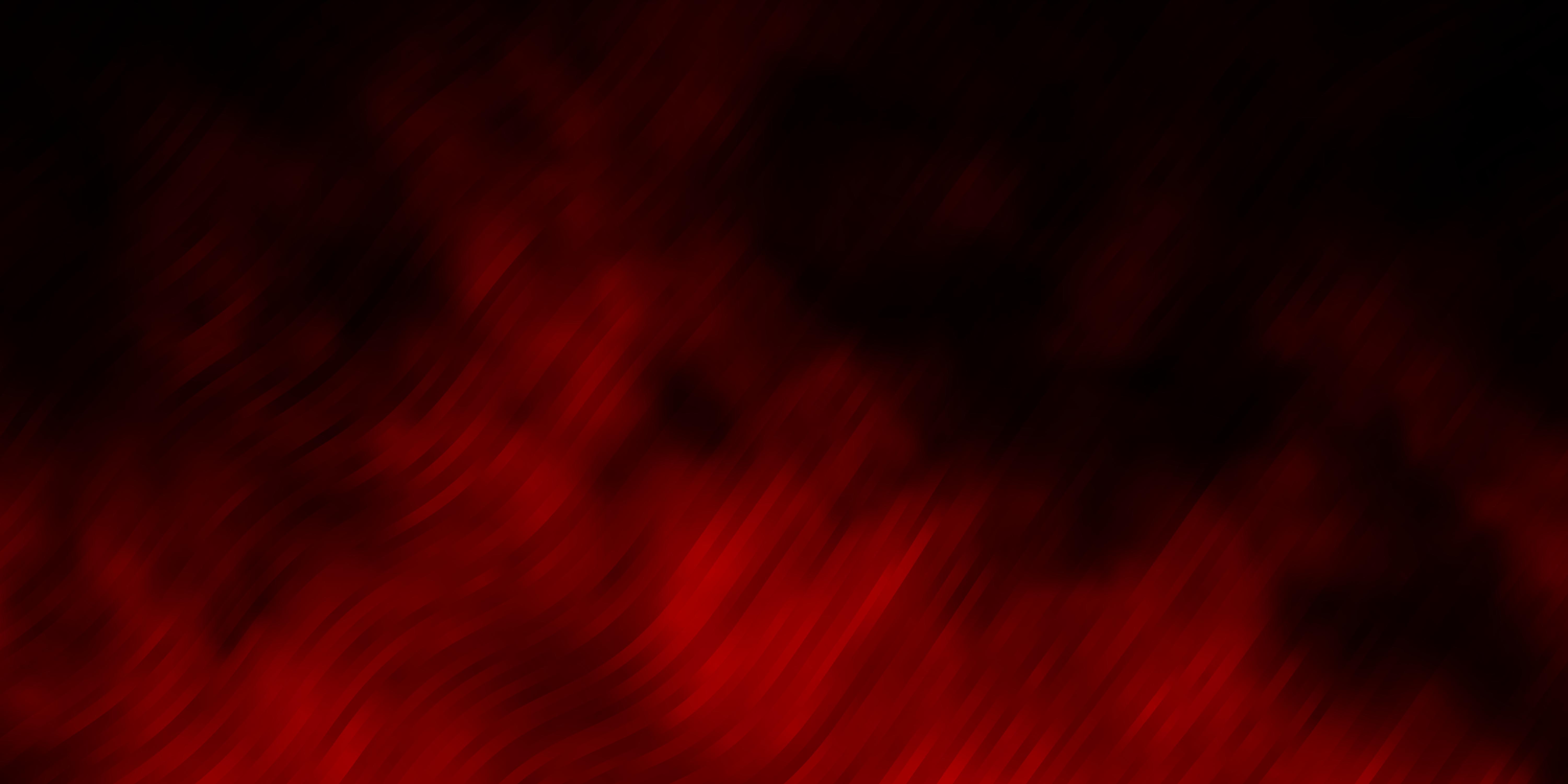 Dark Red Vector Pattern With Lines Illustration In Abstract Style With Gradient Curved Pattern