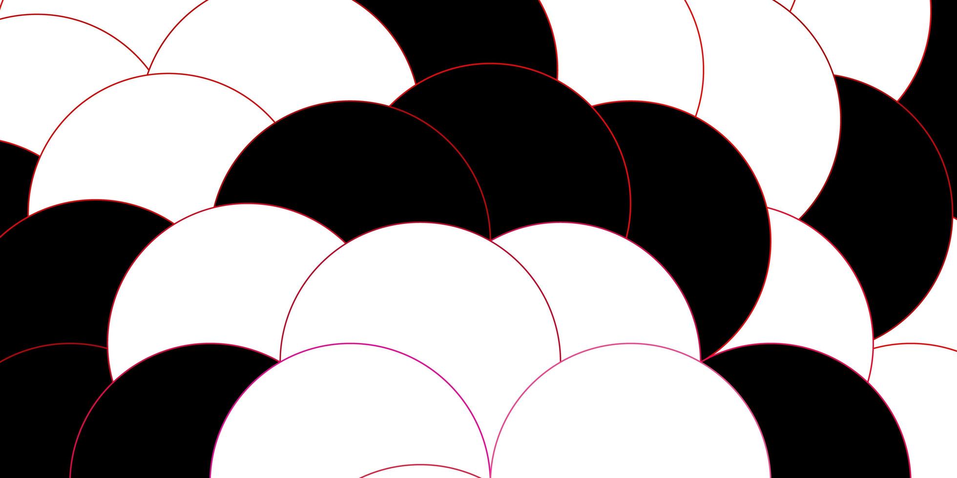 Dark Red Vector Background With Circles Abstract Decorative Design In Gradient Style With