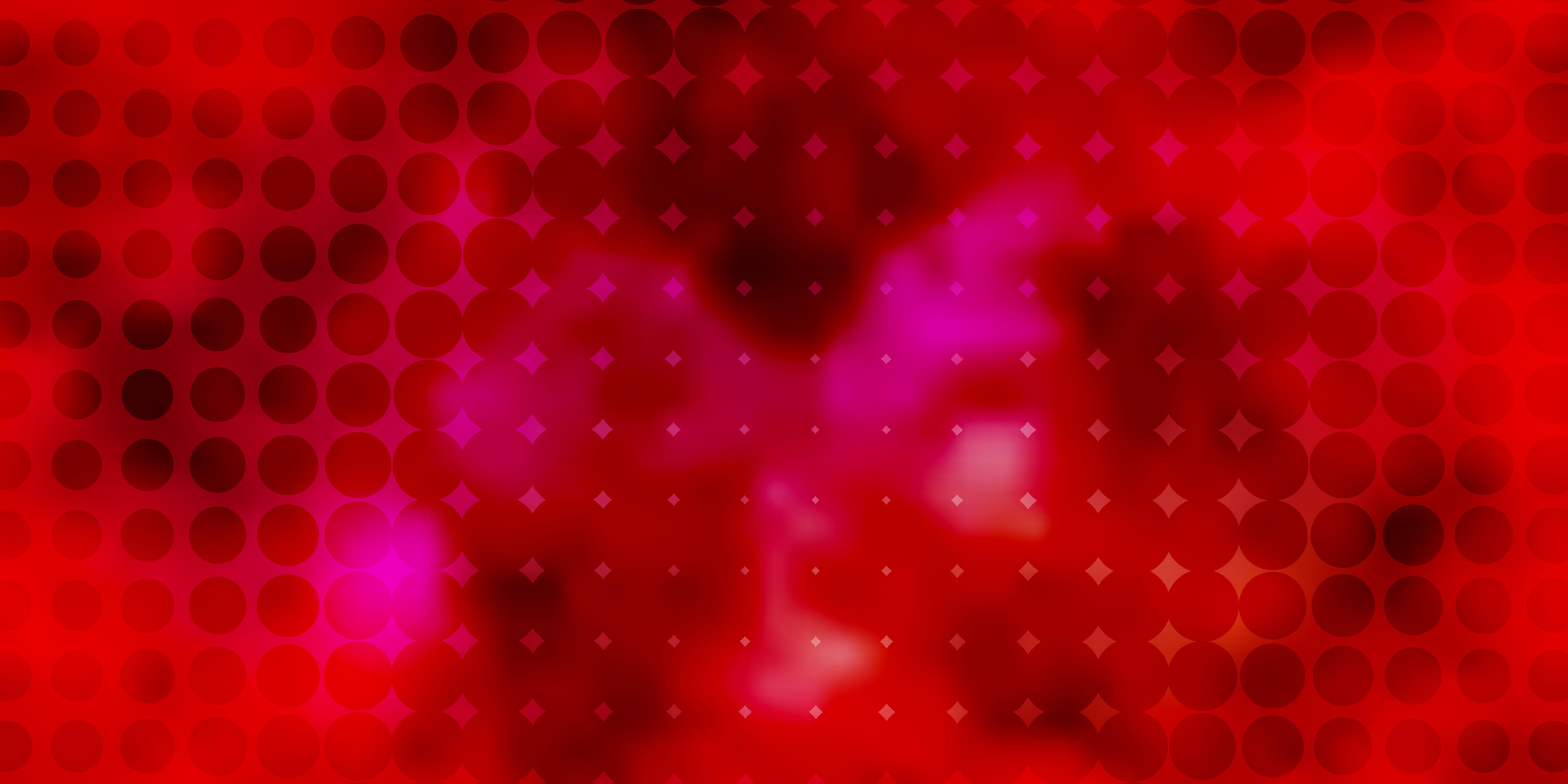 Light Red Vector Texture With Disks Modern Abstract Illustration With Colorful Circle Shapes