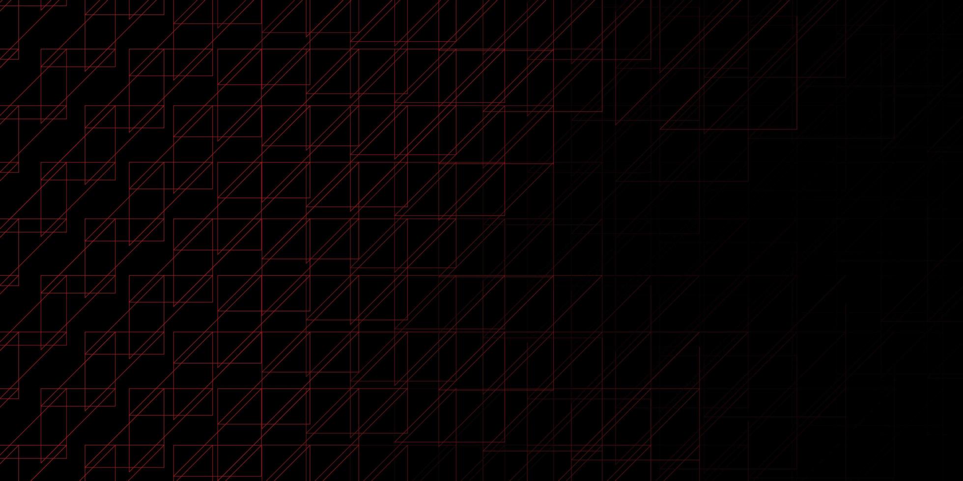 Dark Red Vector Texture With Lines Colorful Gradient Illustration With Abstract Flat Lines