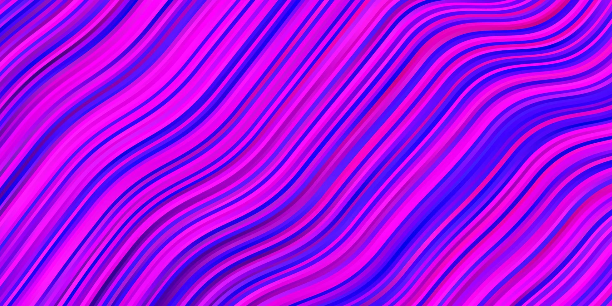 Light Purple Pink Vector Backdrop With Circular Arc Abstract Gradient Illustration With Wry