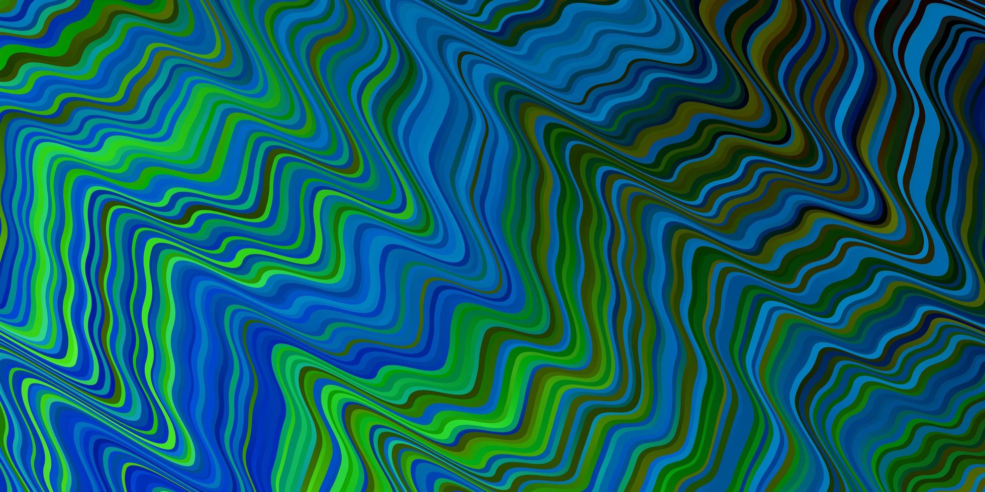 Light Blue Green Vector Background With Lines Illustration In Halftone Style With Gradient