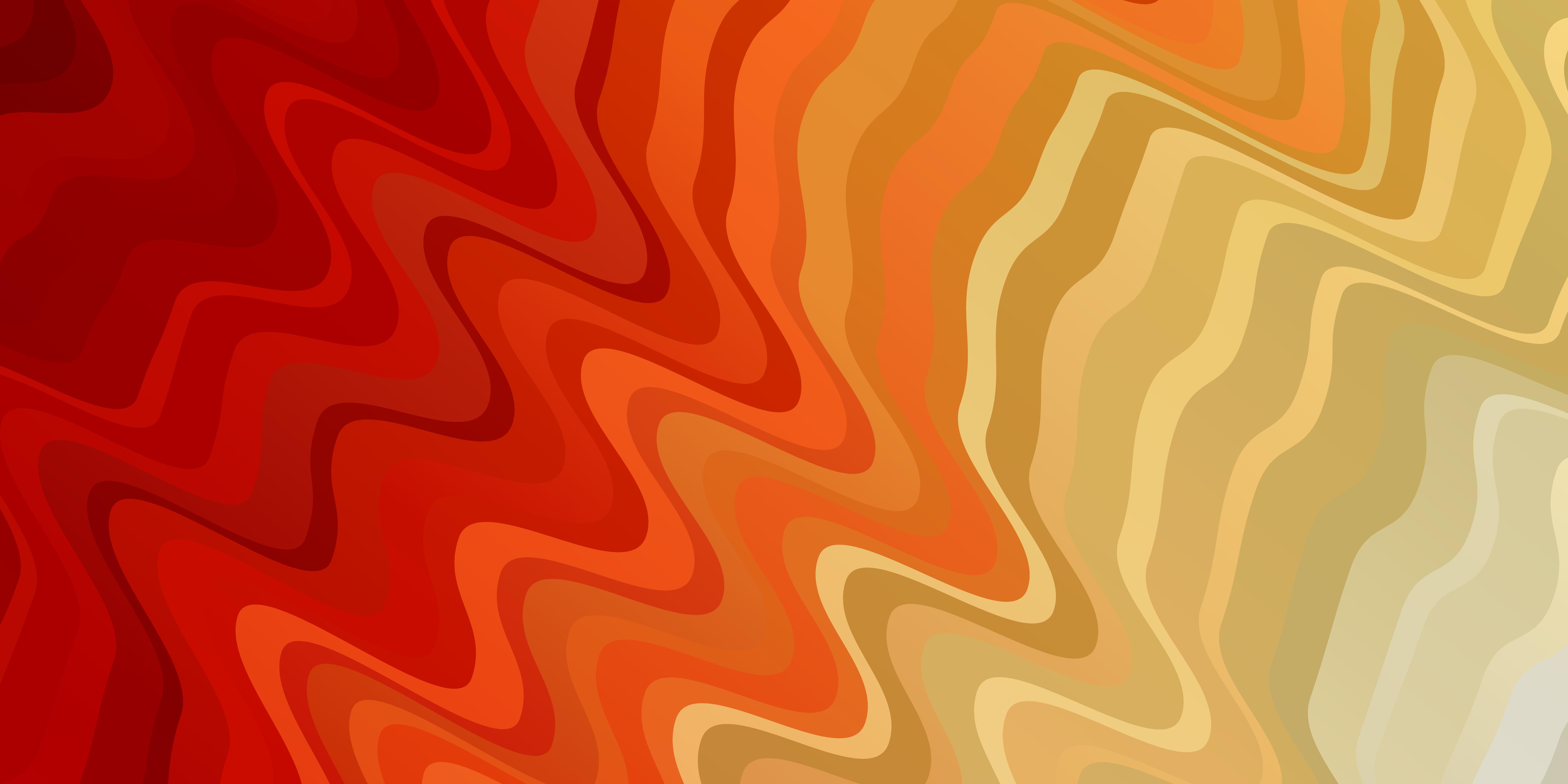 Light Orange Vector Layout With Circular Arc Brand New Colorful Illustration With Bent Lines