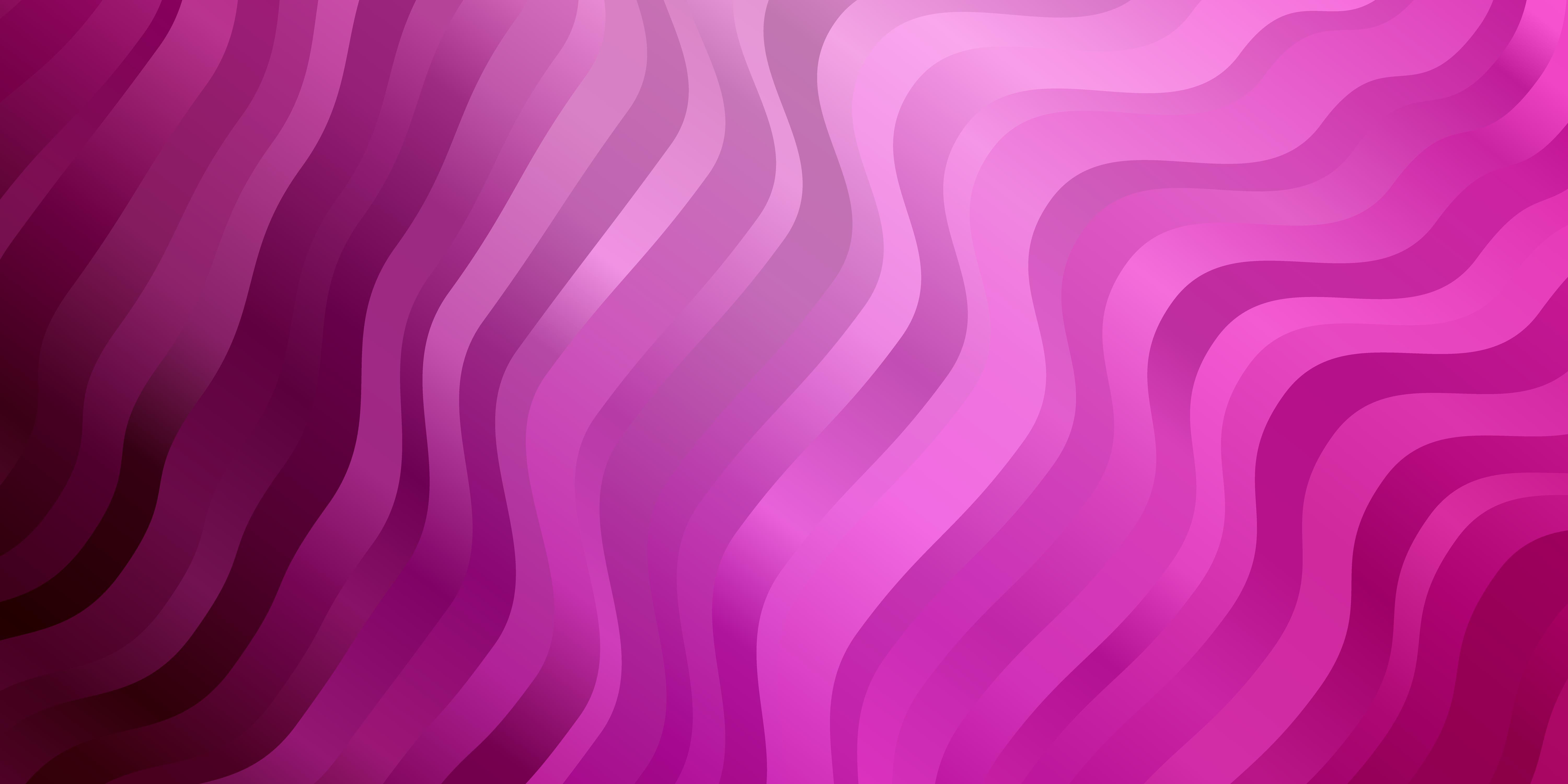 Light Pink Vector Background With Lines Colorful Geometric Sample With Gradient Curves