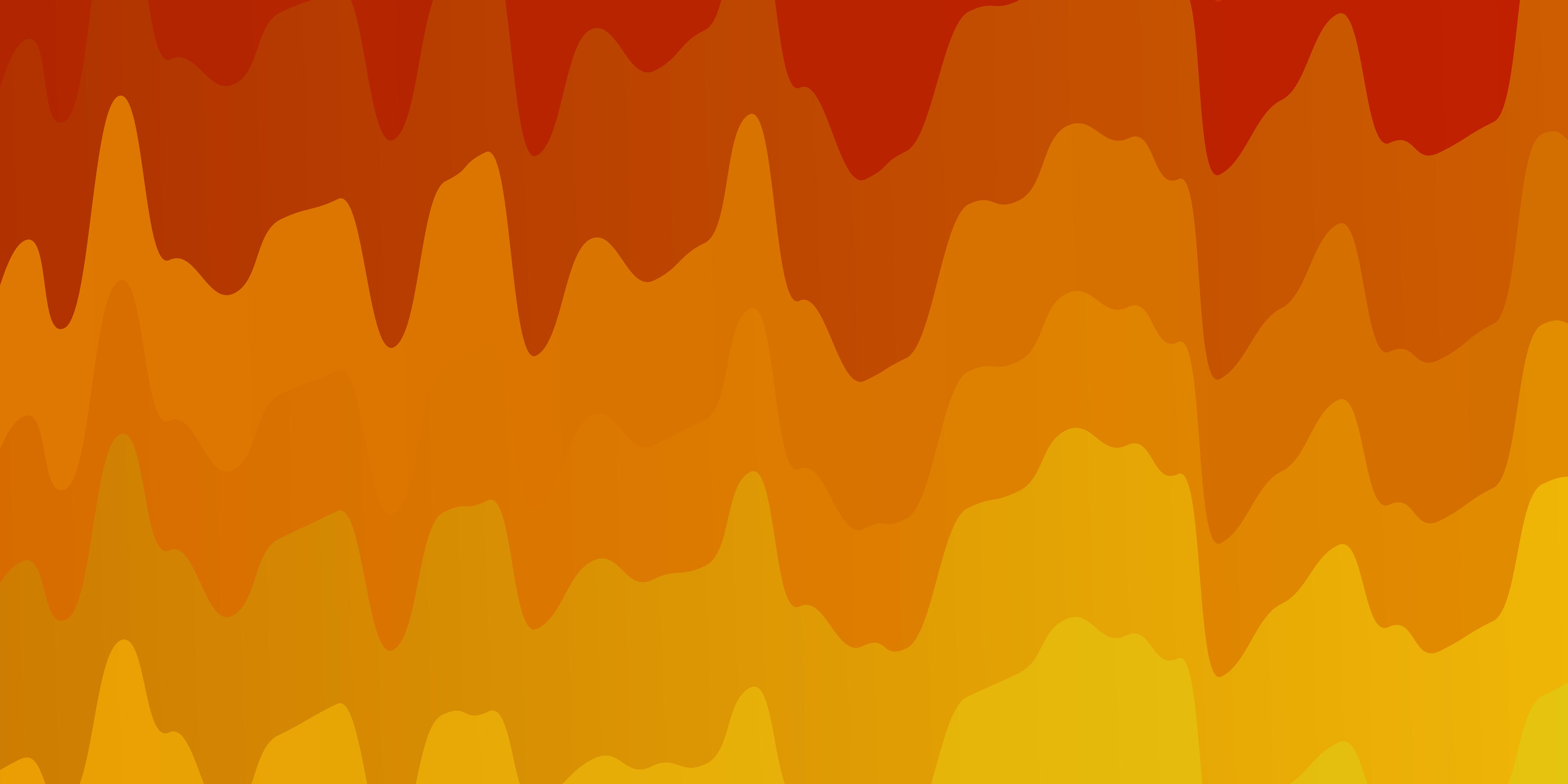 Light Orange Vector Backdrop With Curves Abstract Gradient Illustration With Wry Lines