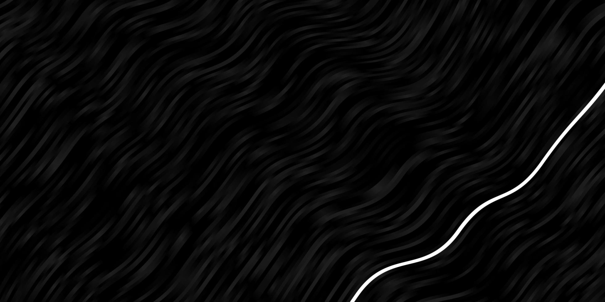 Light Orange Vector Template With Curves Abstract Illustration With Gradient Bows Pattern For