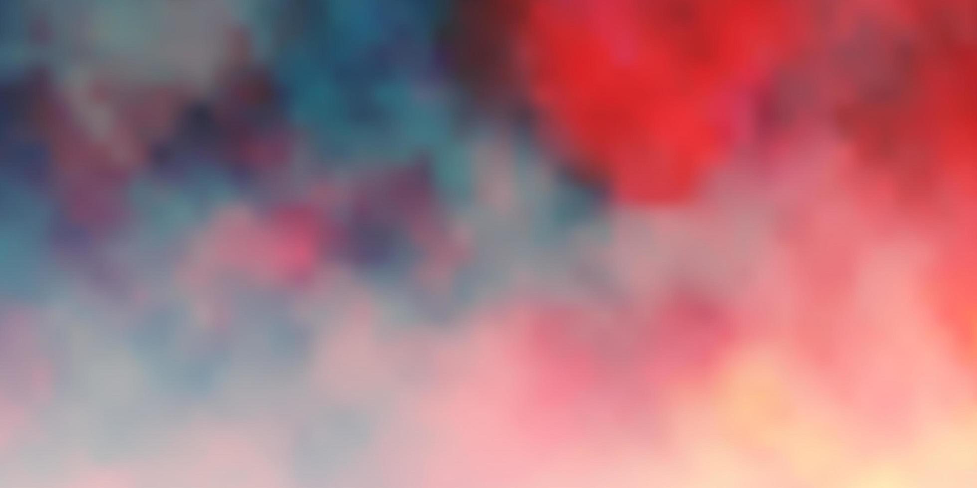 Light Orange Vector Layout With Cloudscape Abstract Illustration With Colorful Gradient Clouds