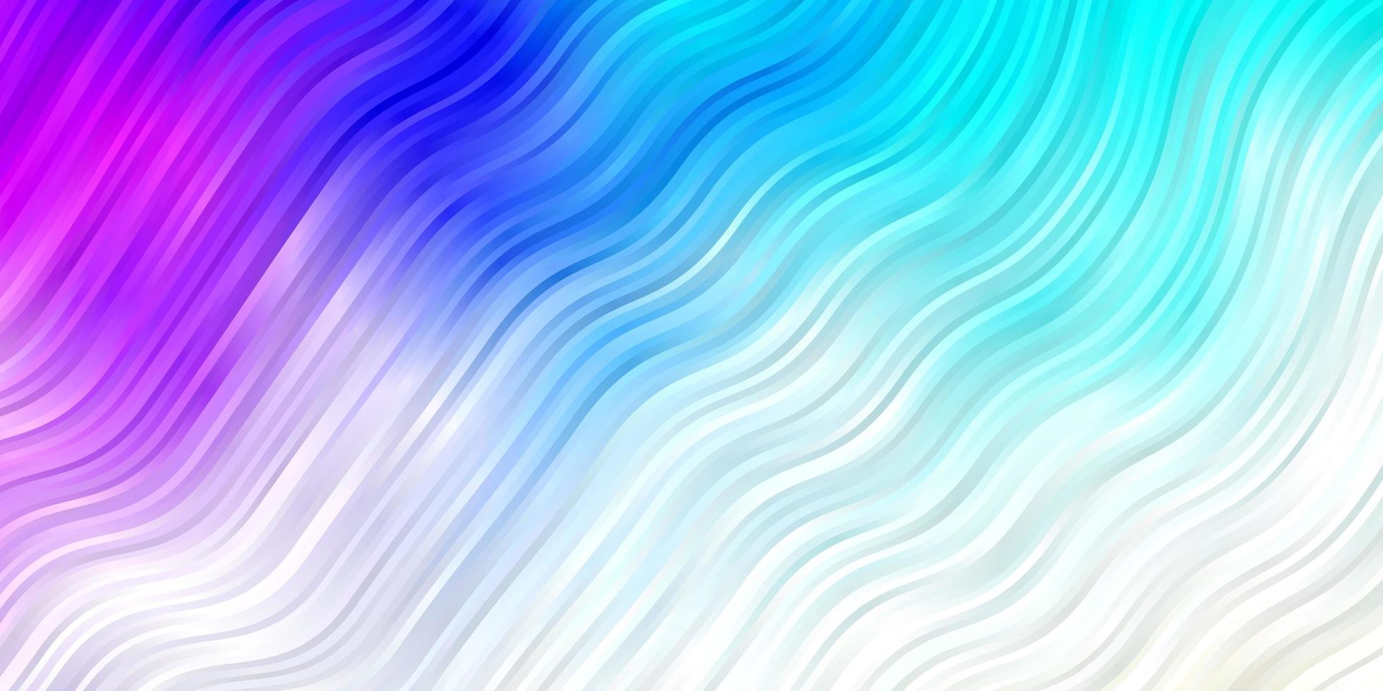 Light Multicolor Vector Texture With Circular Arc Illustration In Abstract Style With Gradient