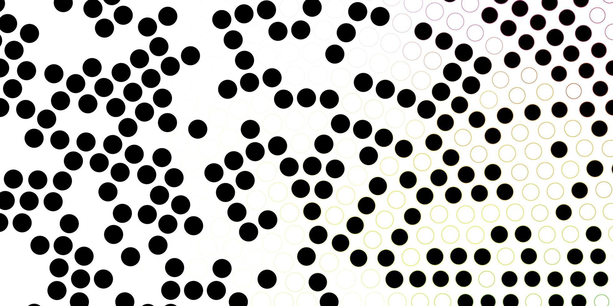 Dark Multicolor Vector Pattern With Spheres Abstract Colorful Disks On Simple Gradient