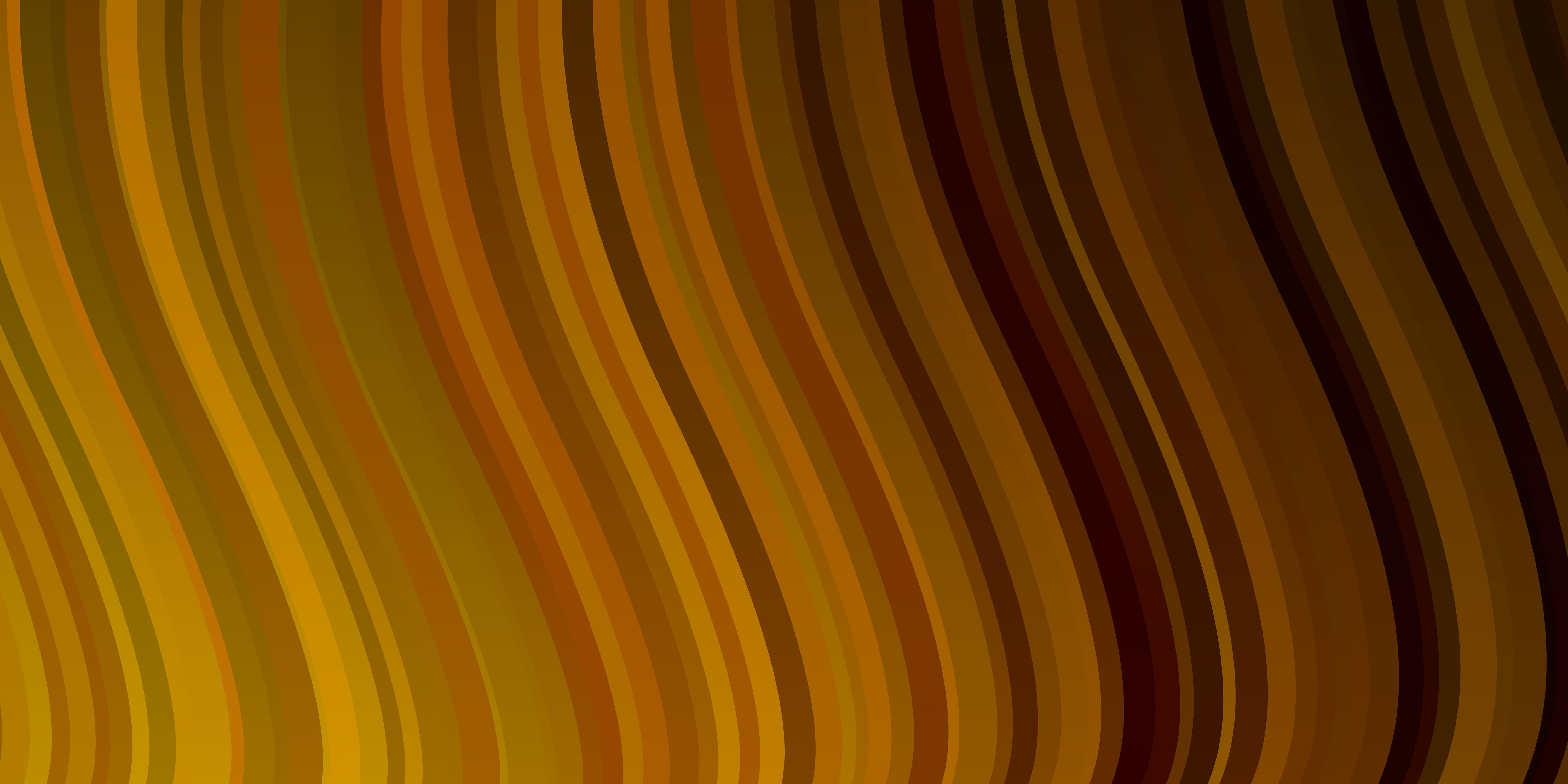 Dark Orange Vector Template With Lines Abstract Gradient Illustration With Wry Lines Pattern