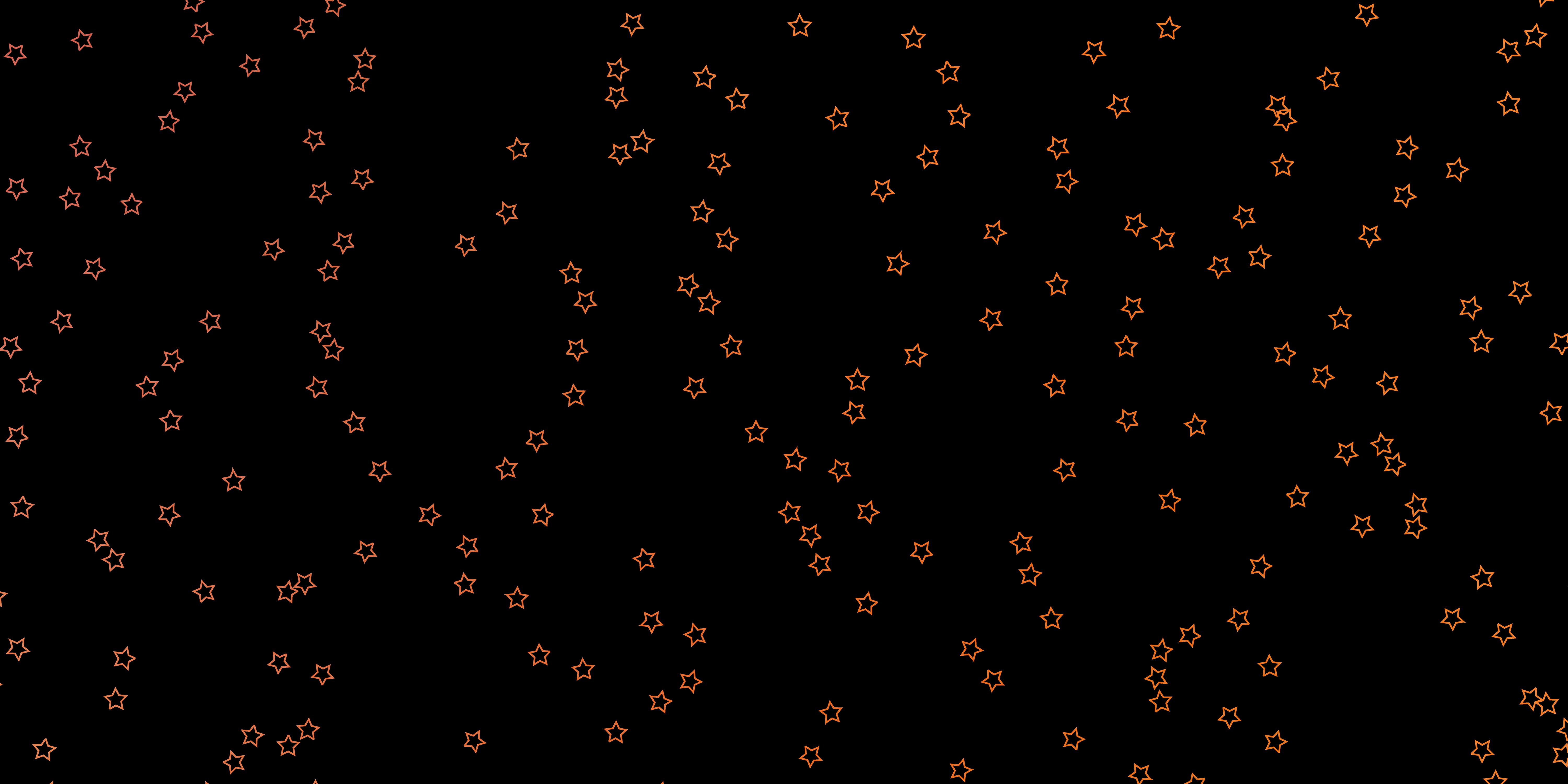 Dark Orange Vector Pattern With Abstract Stars Colorful Illustration With Abstract Gradient