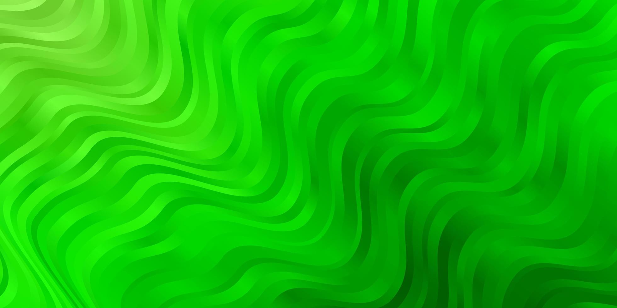 Light Green Vector Layout With Circular Arc Illustration In Abstract Style With Gradient Curved