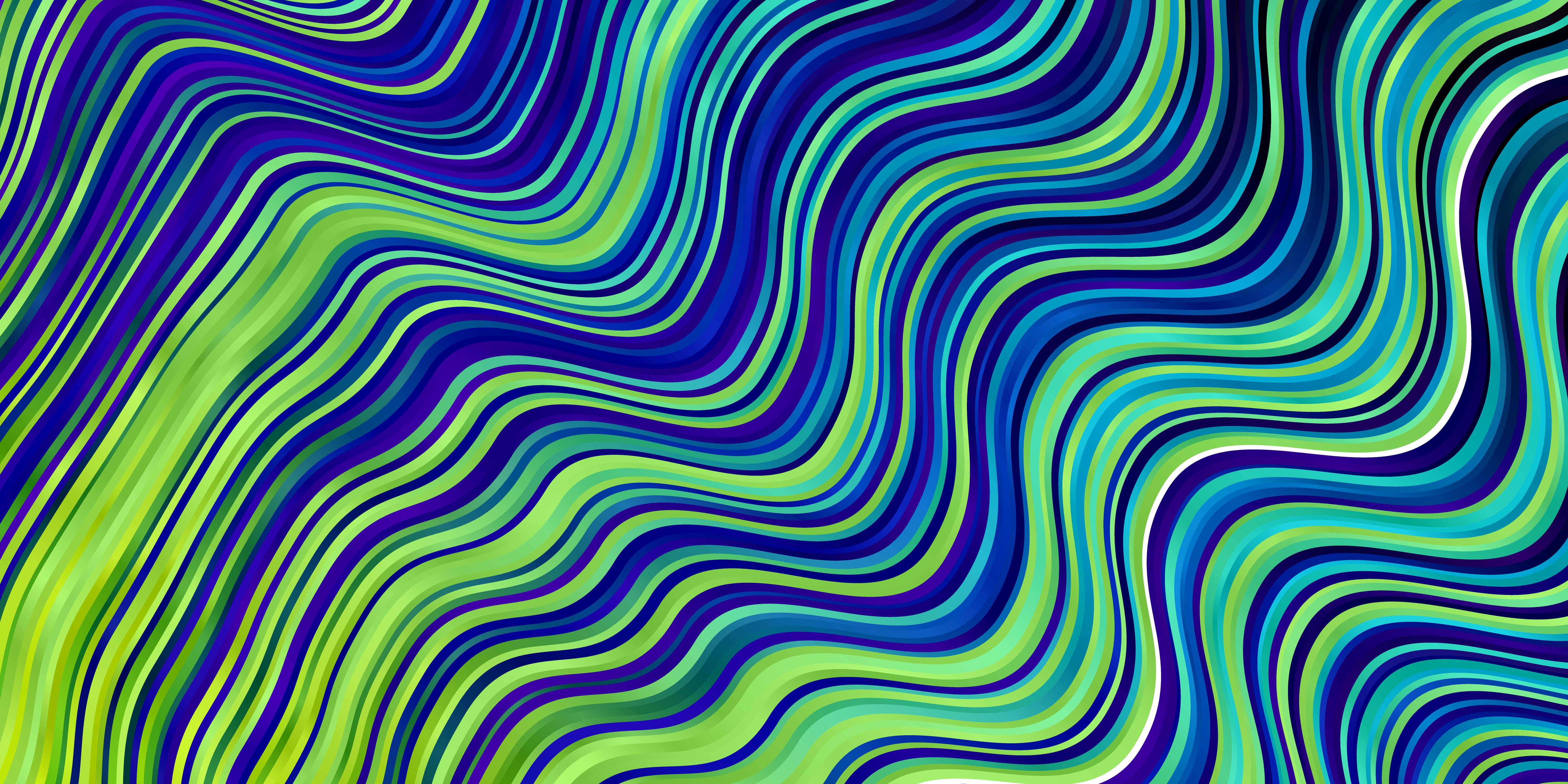 Light Multicolor Vector Pattern With Wry Lines Colorful Illustration In Abstract Style With