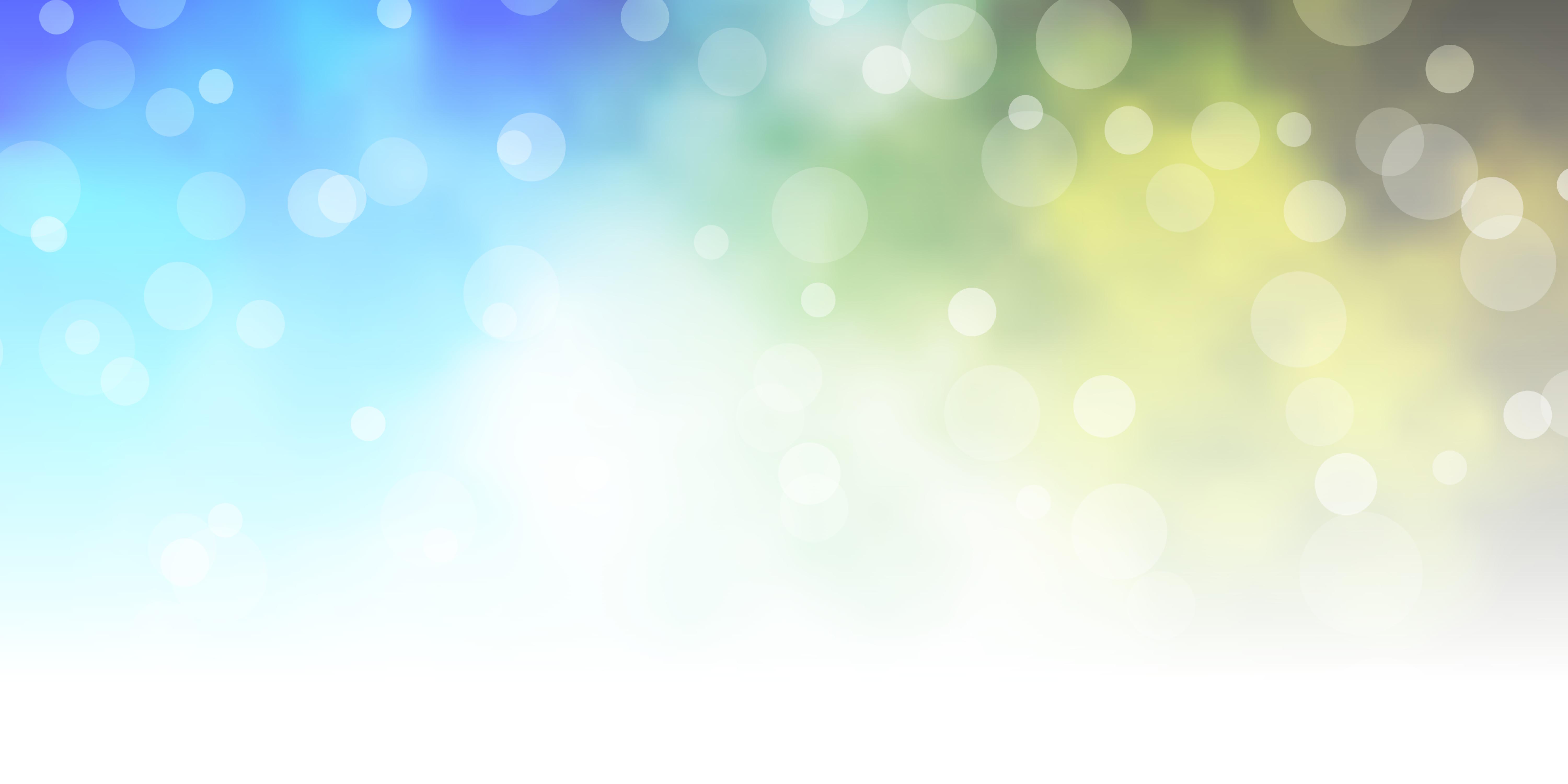 Light Blue Green Vector Texture With Circles Abstract Colorful Disks On Simple Gradient