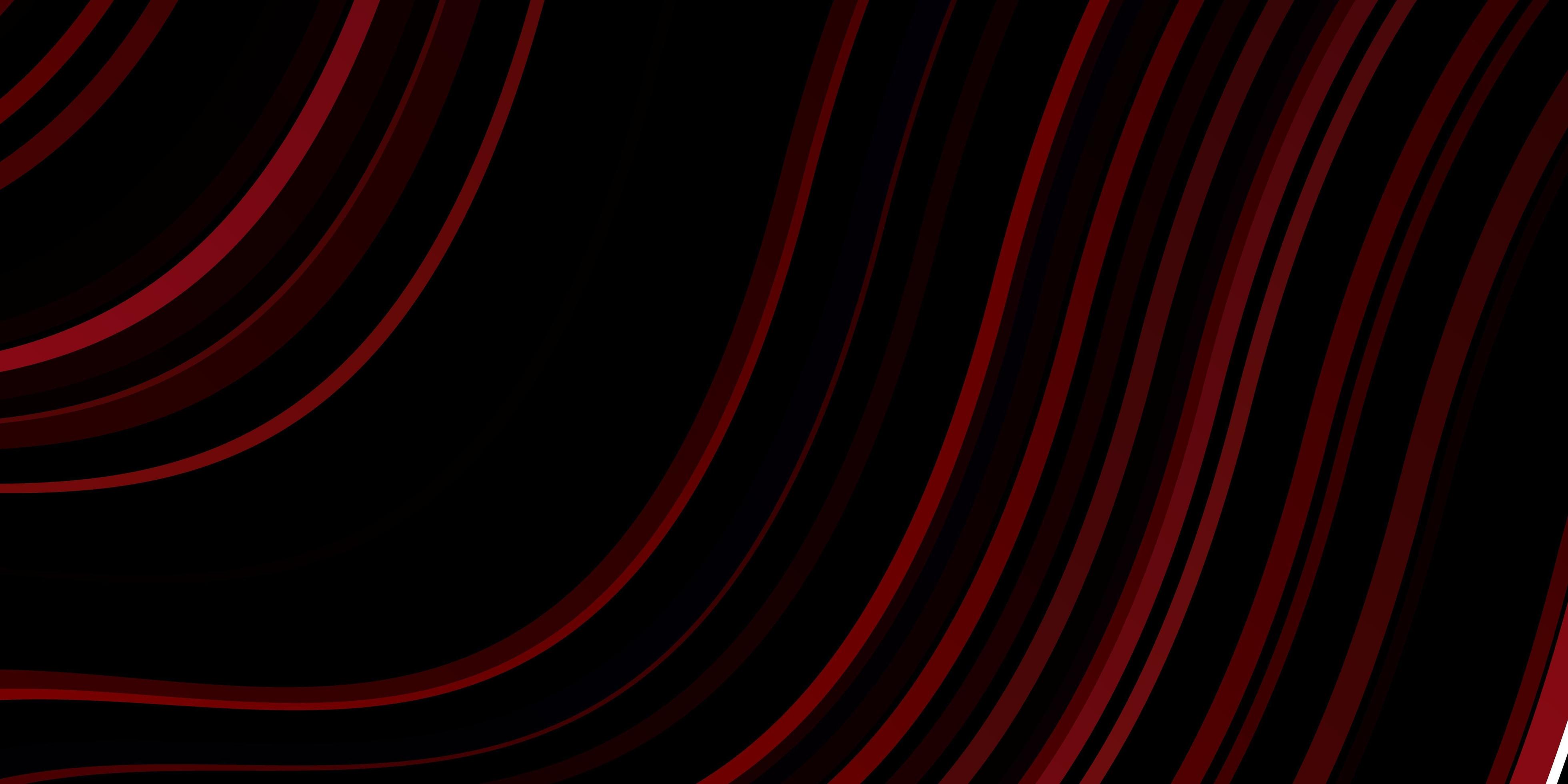 Dark Blue Red Vector Template With Wry Lines Abstract Illustration With Bandy Gradient Lines