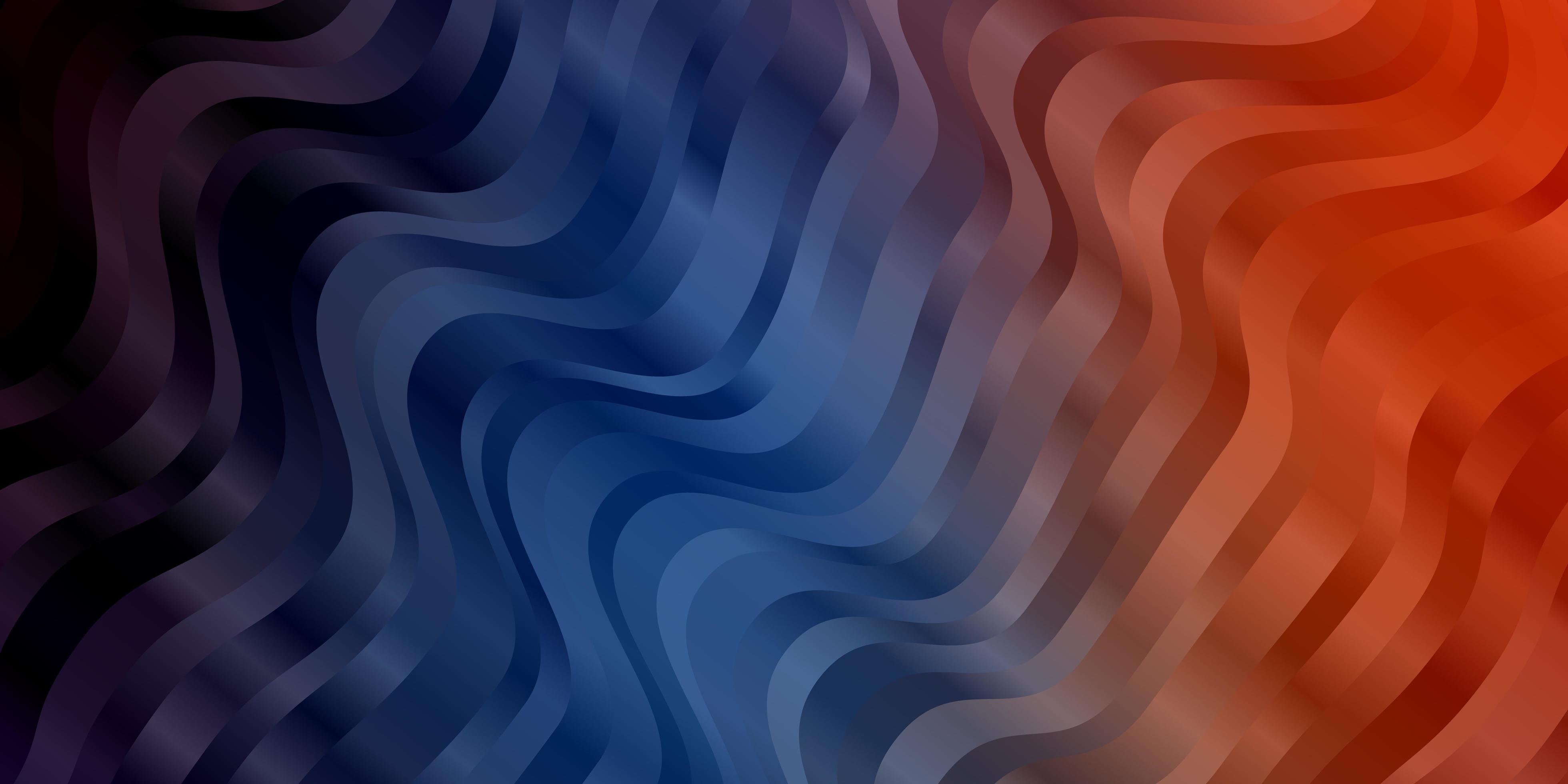 Light Blue Red Vector Background With Lines Colorful Abstract Illustration With Gradient