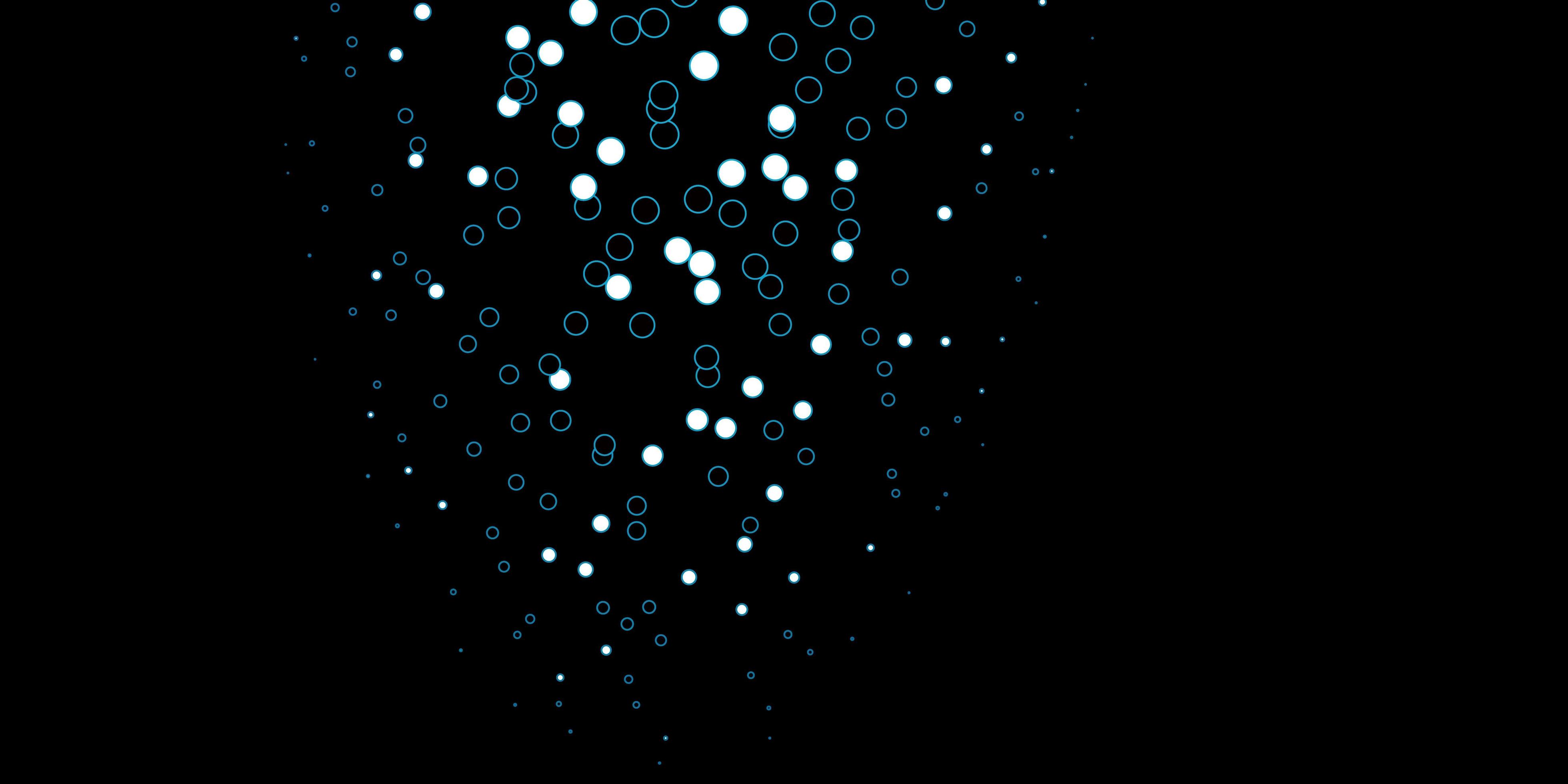 Dark Blue Vector Texture With Disks Colorful Illustration With Gradient Dots In Nature Style