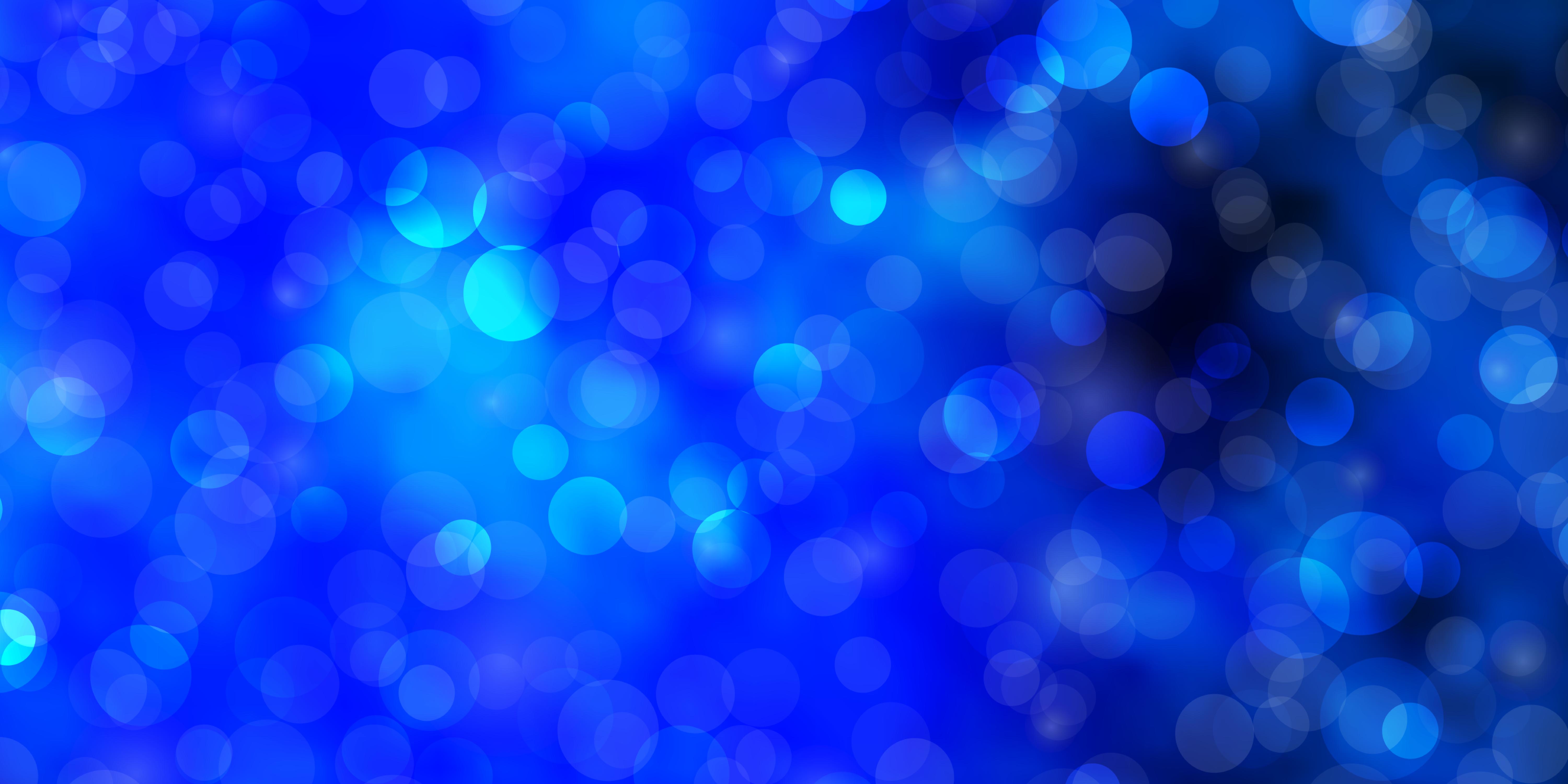 Light Blue Vector Background With Circles Abstract Colorful Disks On Simple Gradient Background