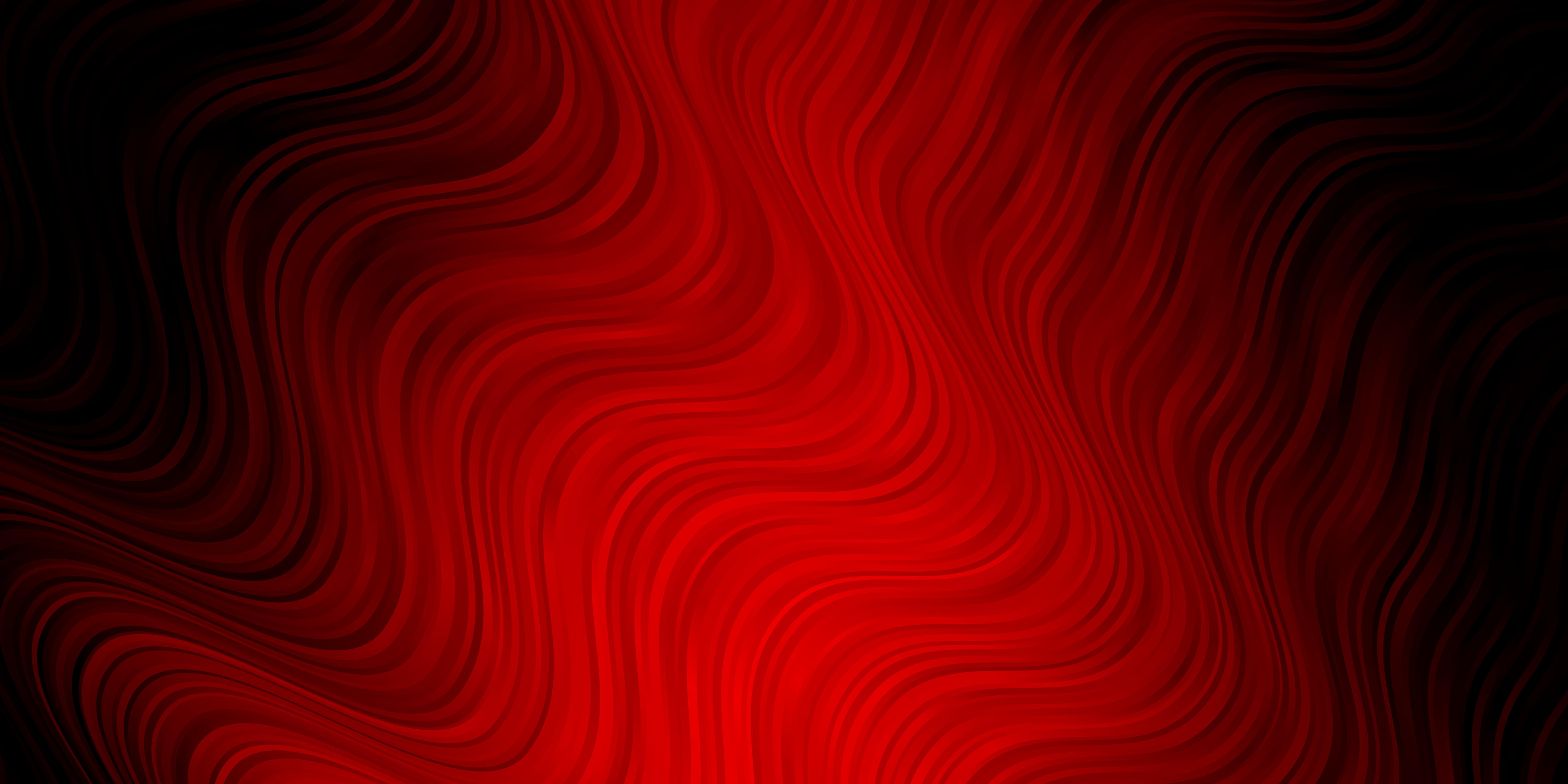 Dark Red Vector Background With Bent Lines Colorful Geometric Sample With Gradient Curves