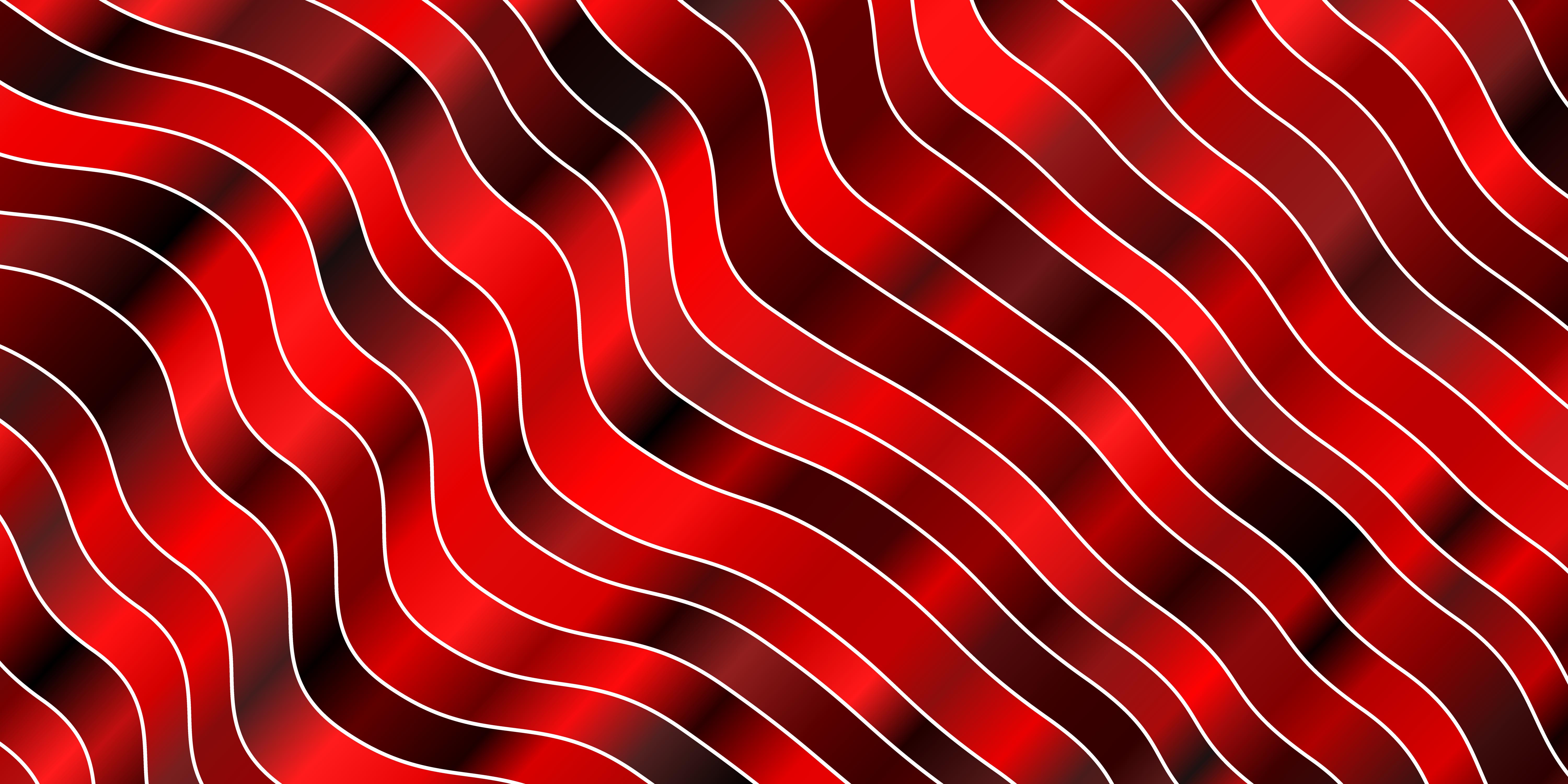 Light Red Vector Layout With Wry Lines Bright Illustration With Gradient Circular Arcs Pattern