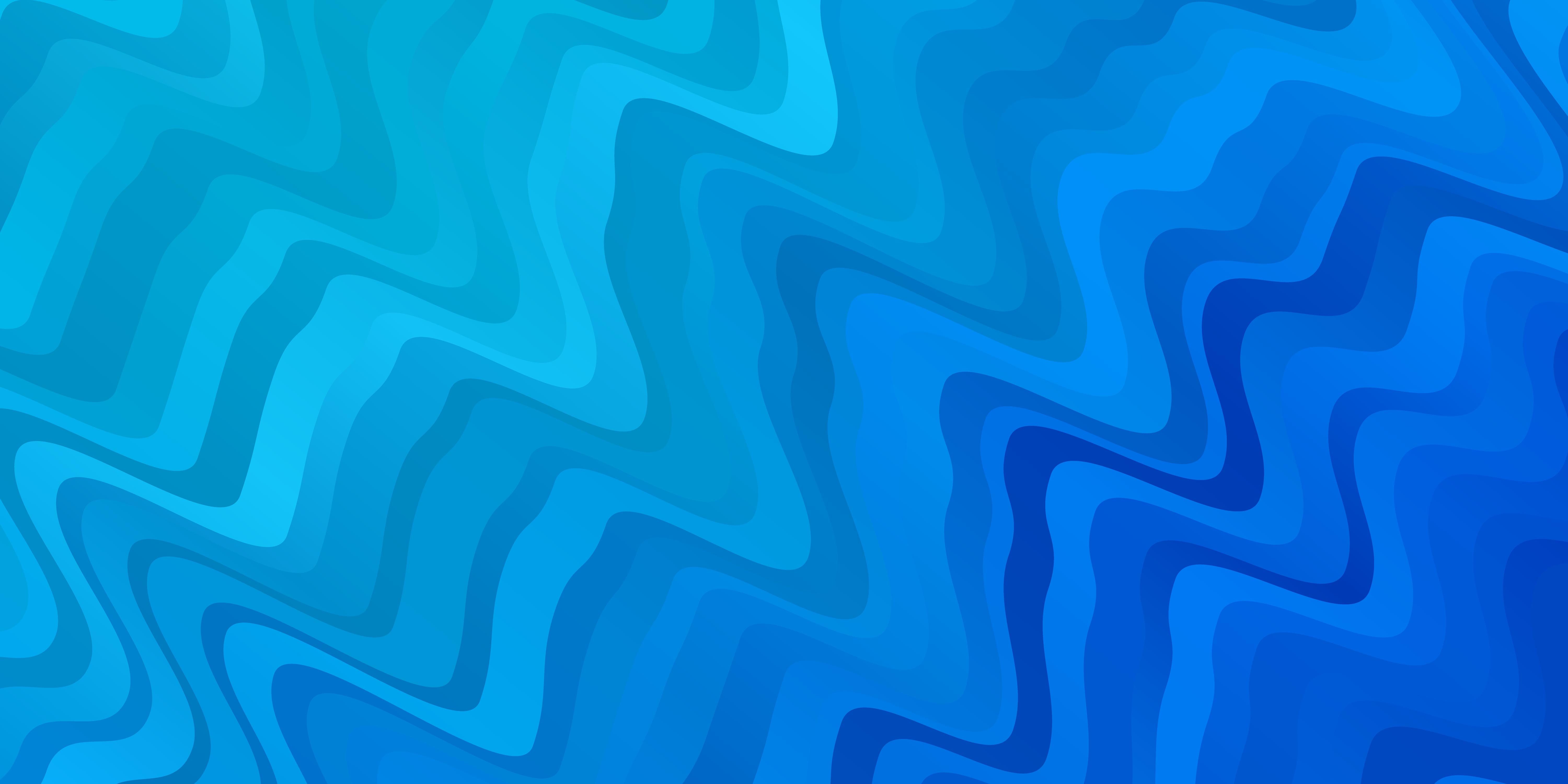 Light Blue Vector Template With Curved Lines Colorful Abstract Illustration With Gradient