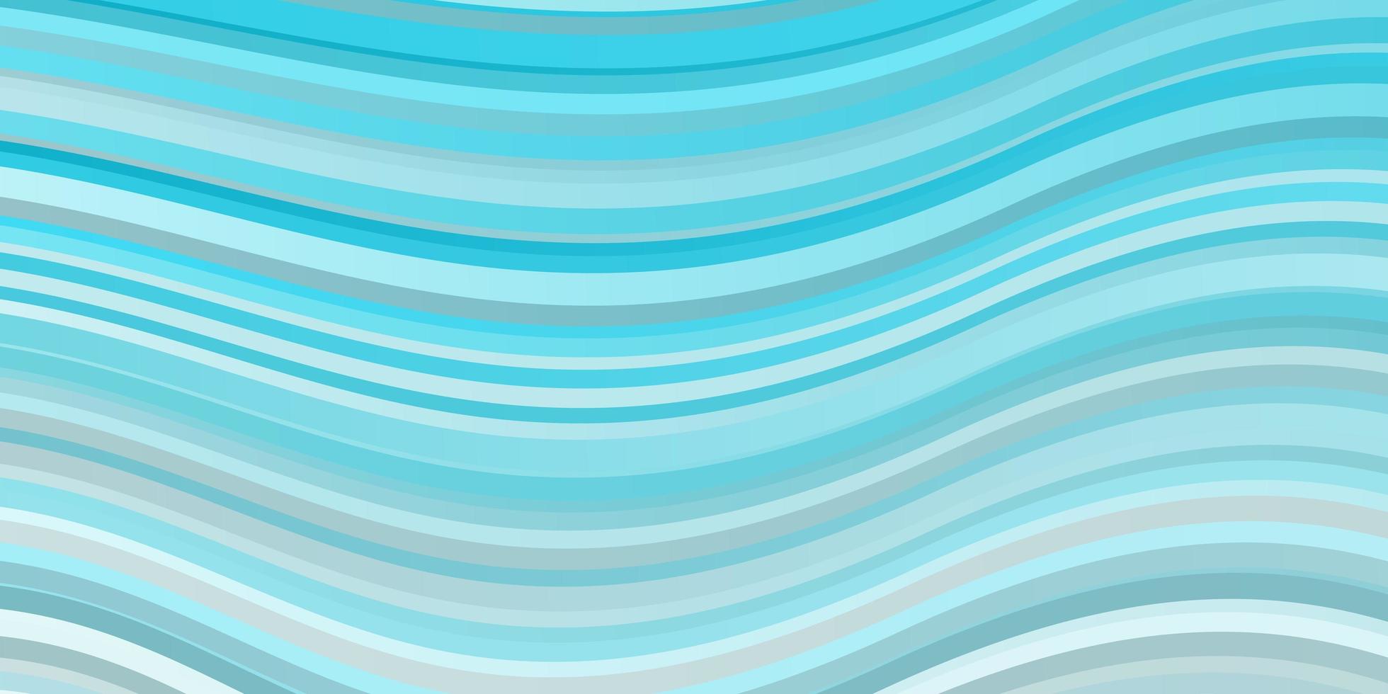 Light Blue Vector Background With Lines Abstract Illustration With Gradient Bows Template For