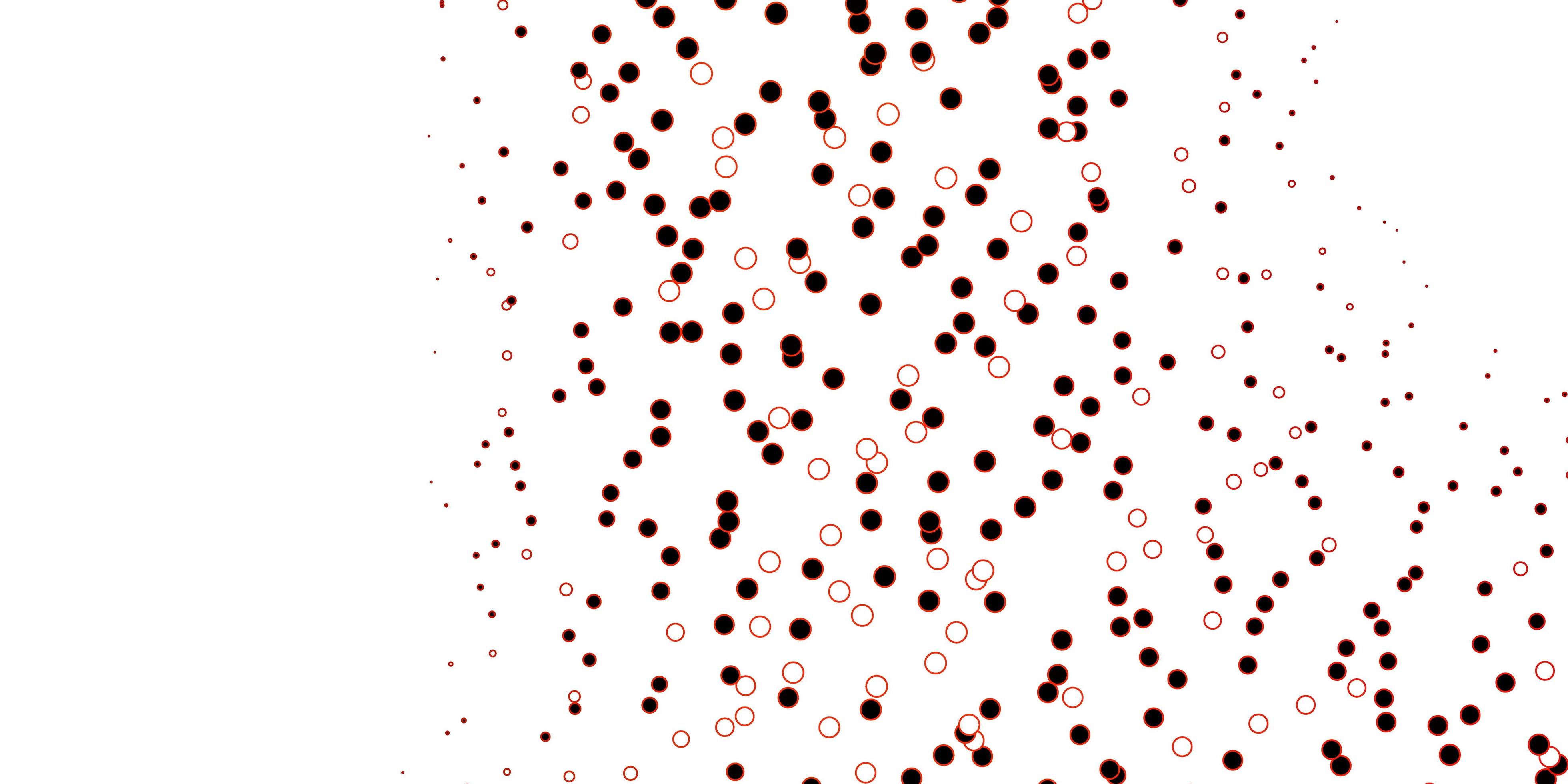Dark Red Vector Backdrop With Dots Abstract Colorful Disks On Simple Gradient Background New
