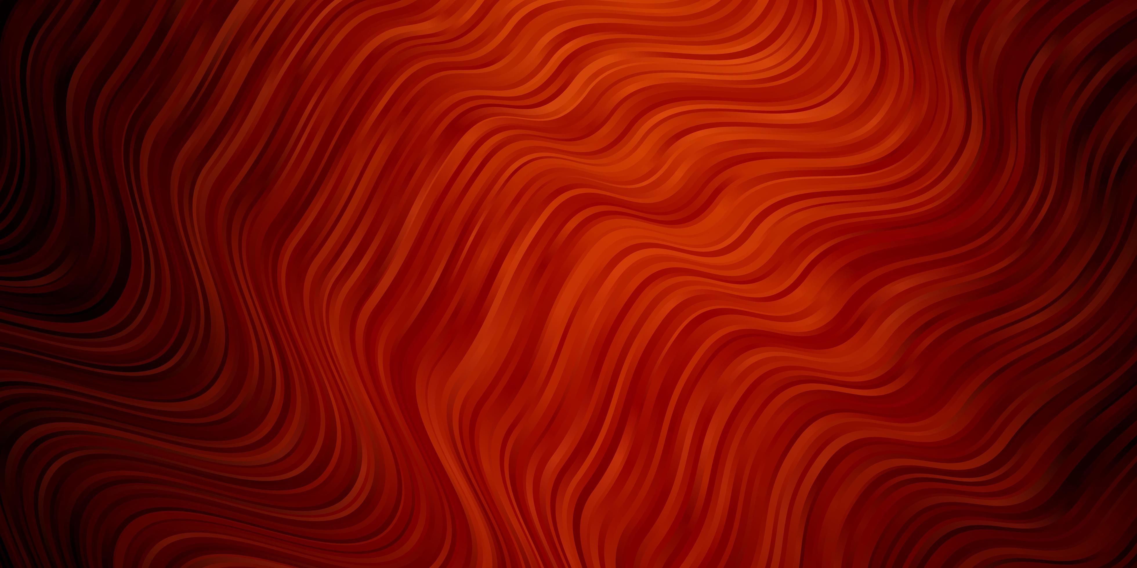 Light Red Vector Background With Bent Lines Abstract Illustration With Bandy Gradient Lines