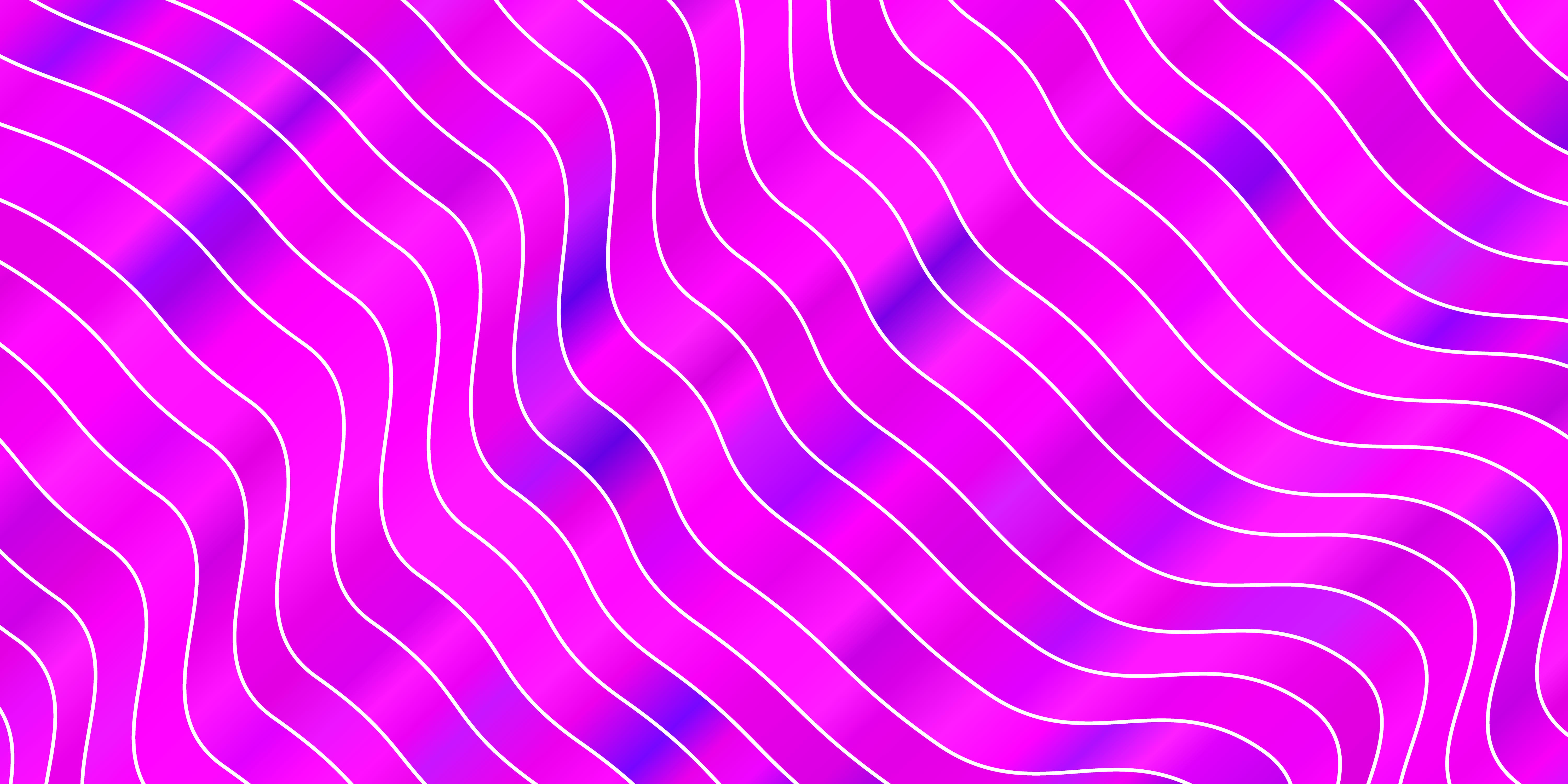 Light Purple Vector Background With Lines Colorful Abstract Illustration With Gradient Curves