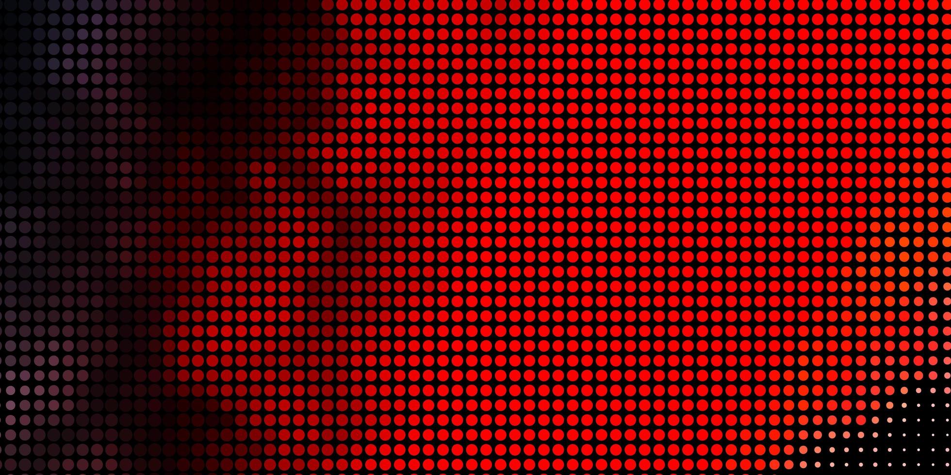 Dark Orange Vector Texture With Disks Glitter Abstract Illustration With Colorful Drops