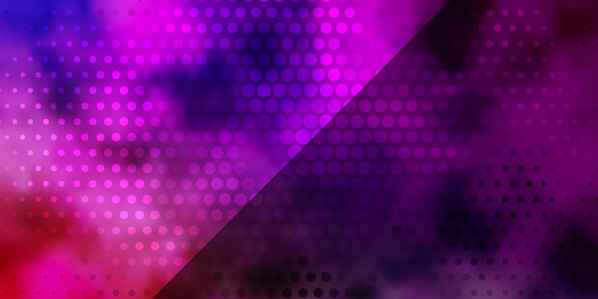 Light Multicolor Vector Background With Circles Abstract Colorful Disks On Simple Gradient