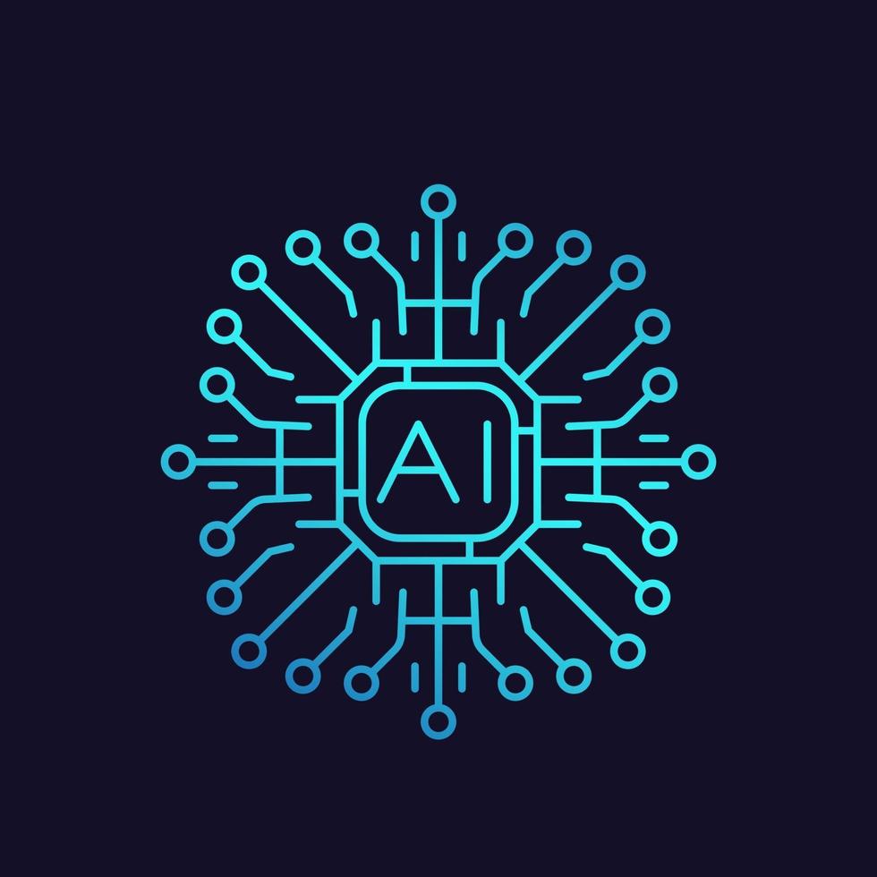 Artificial intelligence, AI vector icon 2837838 Vector Art at Vecteezy Artificial intelligence, AI vector icon 2837838 Vector Art at Vecteezy