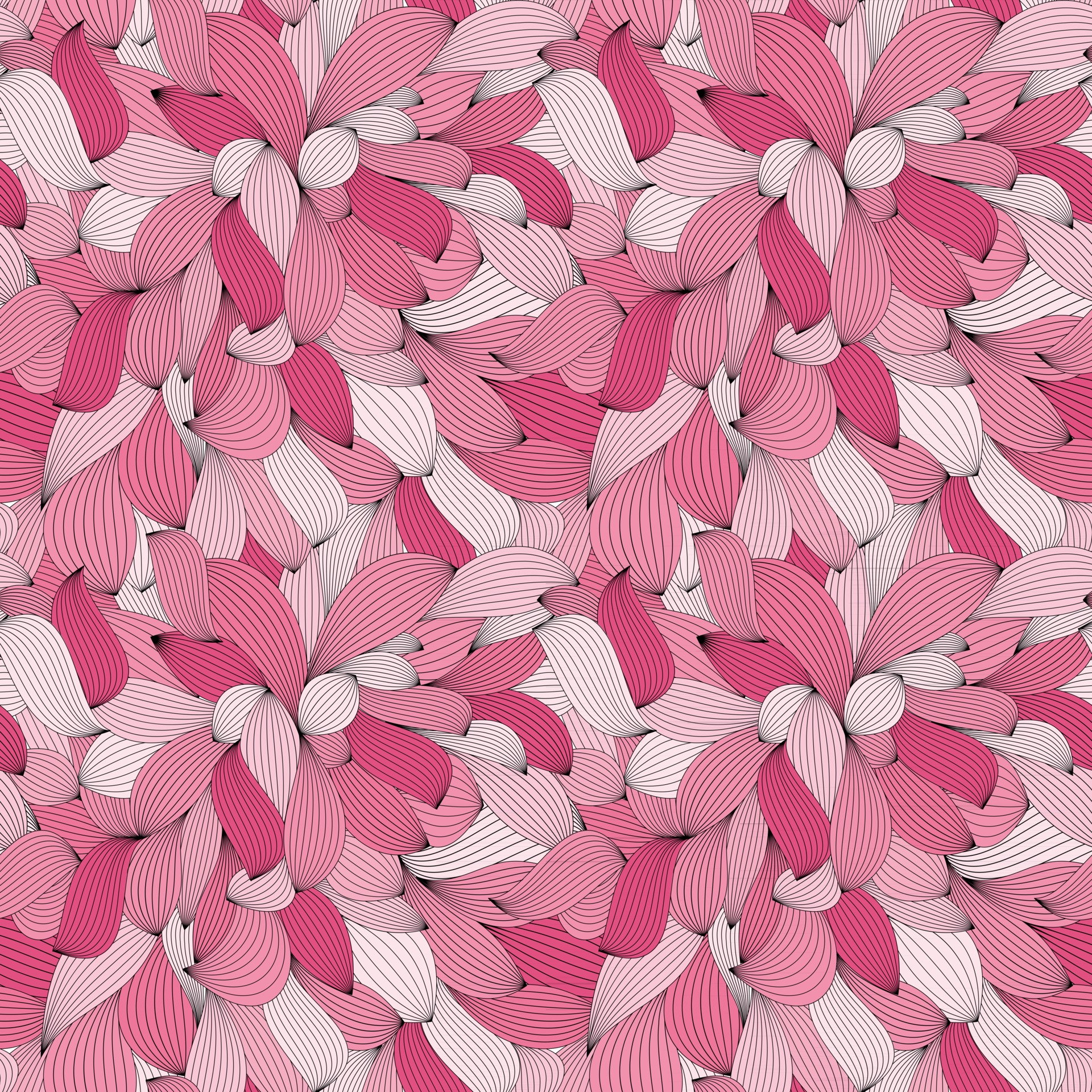 Abstract Wave Seamless Pattern Background Vector Illustration 2844379