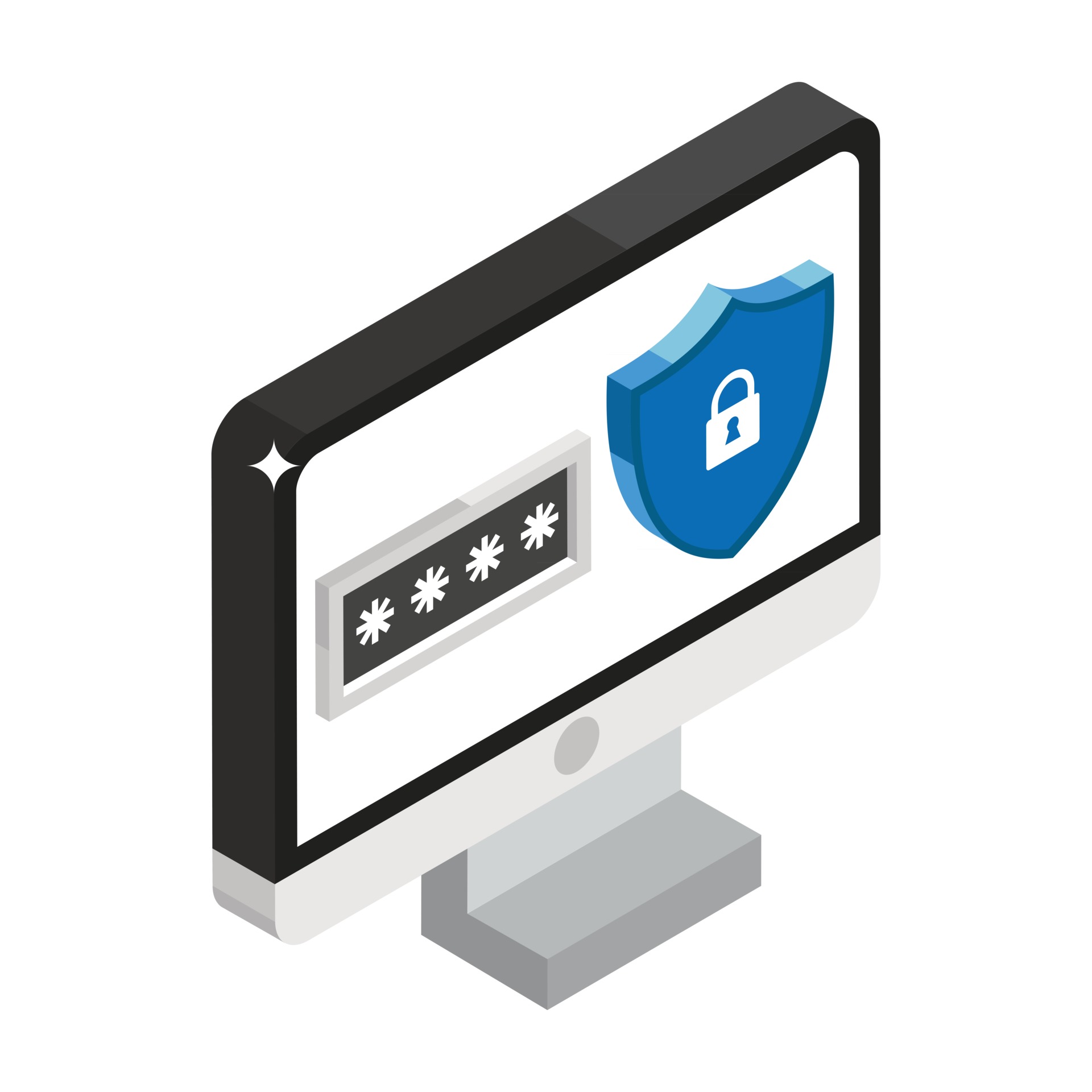 Computer Password Concepts 2845987 Vector Art At Vecteezy